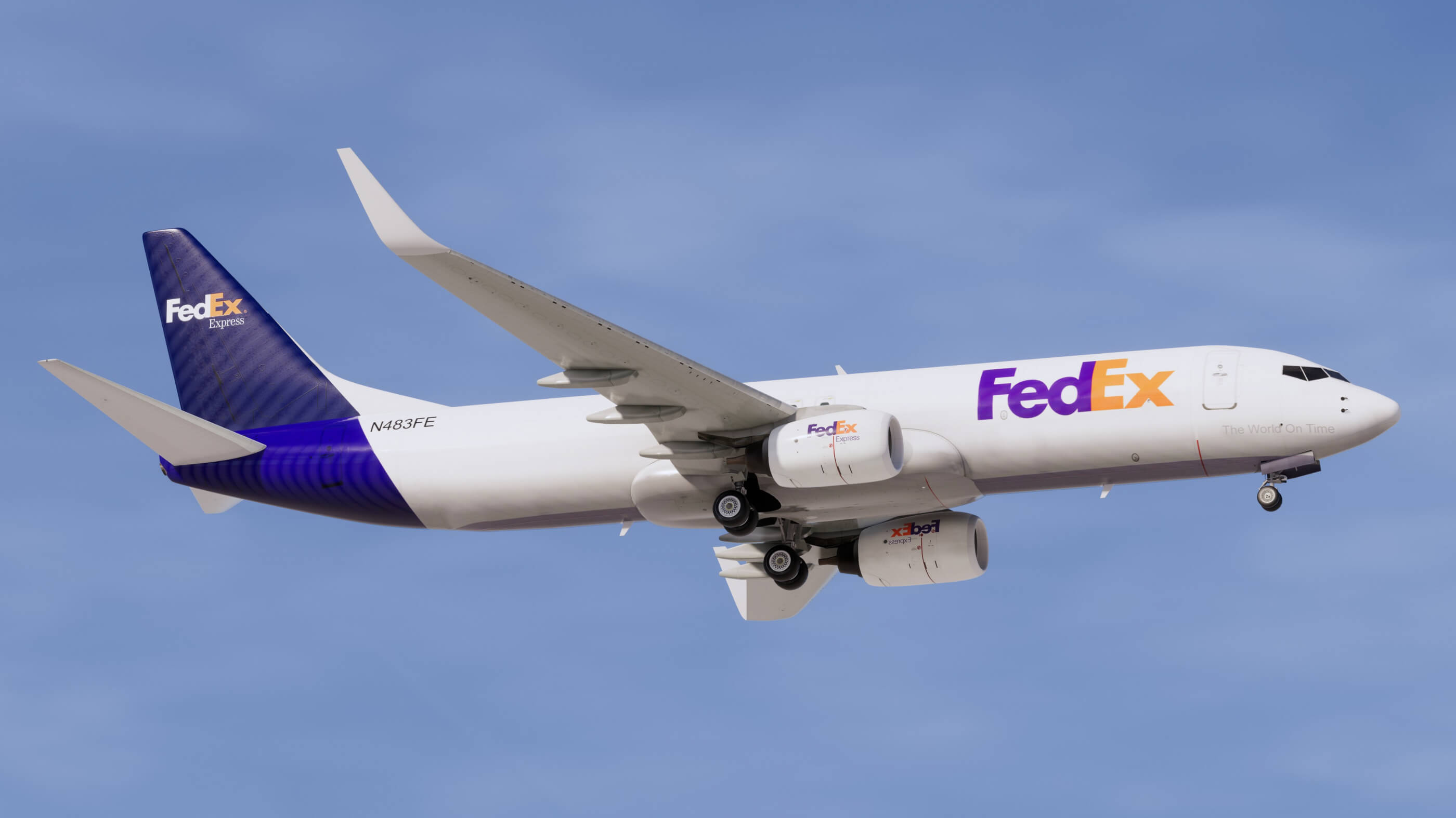 FedEx Express Boeing 737-800 3D Model by ALPHA3DST