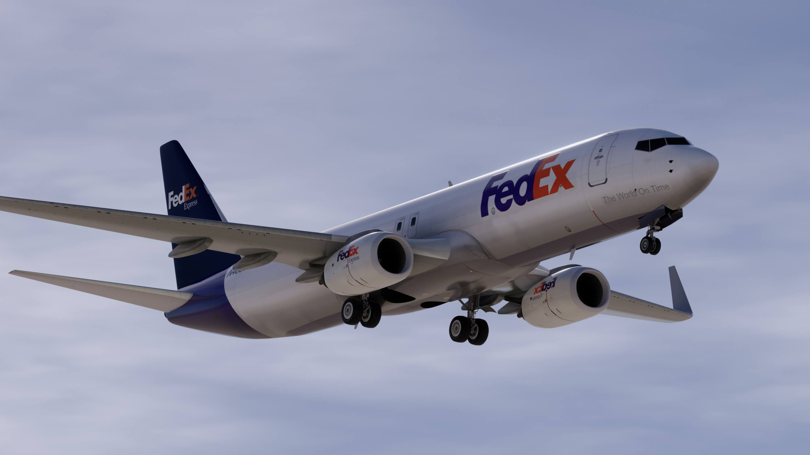 FedEx Express Boeing 737-800 3D Model by ALPHA3DST