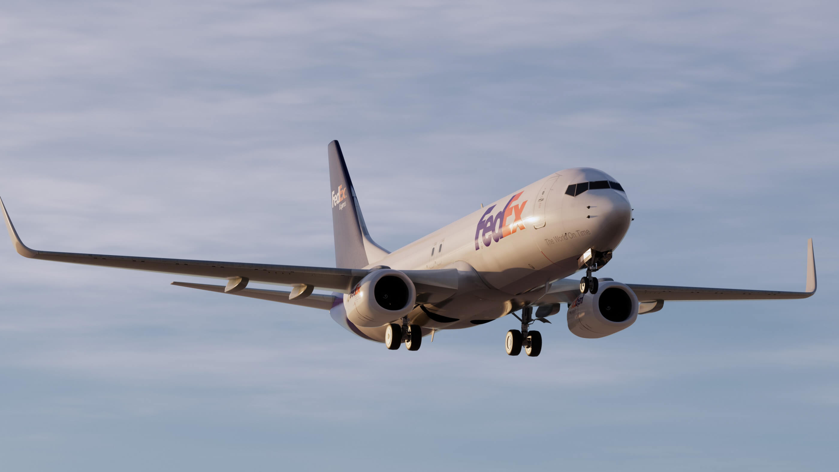 FedEx Express Boeing 737-800 3D Model by ALPHA3DST