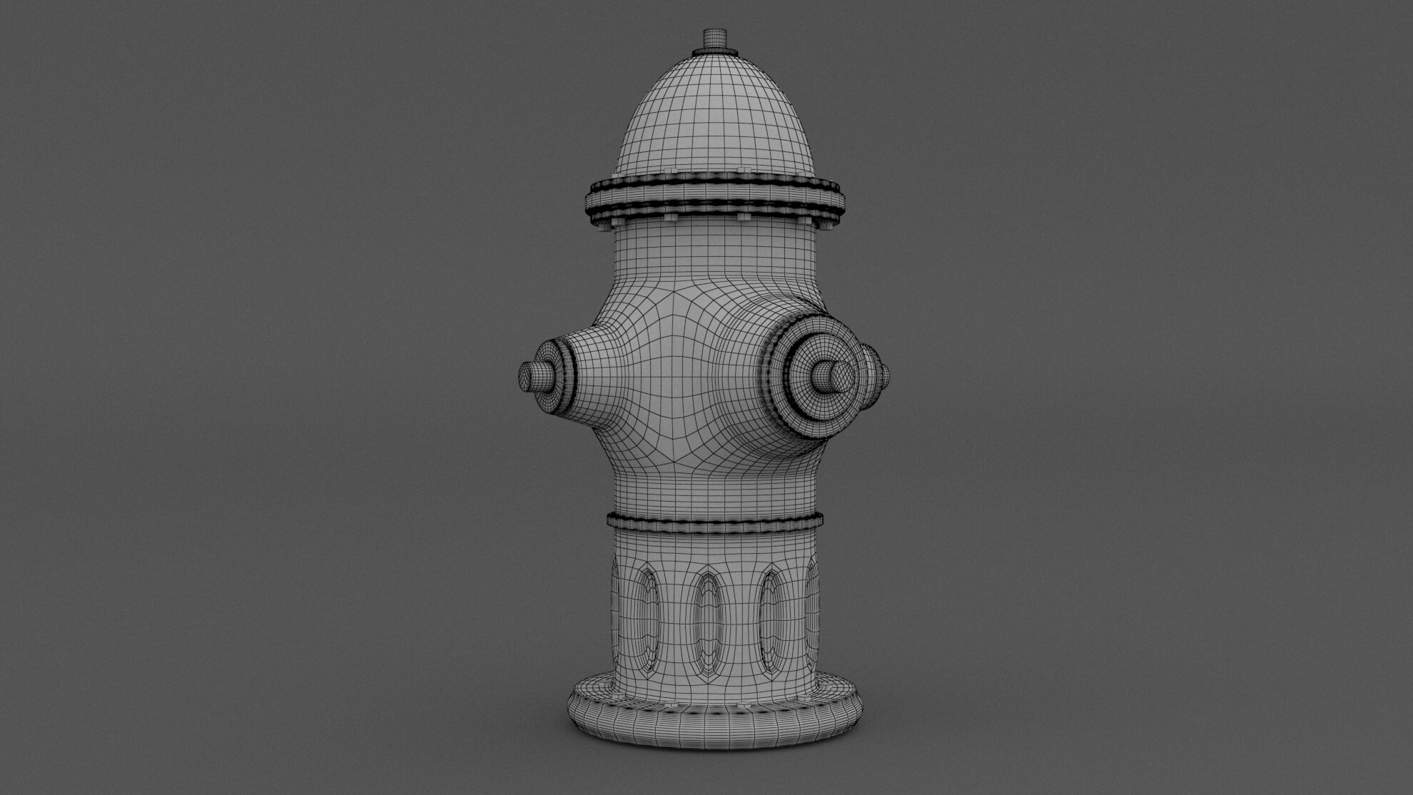 Fire Hydrant - 3D Model by ALPHA3DST