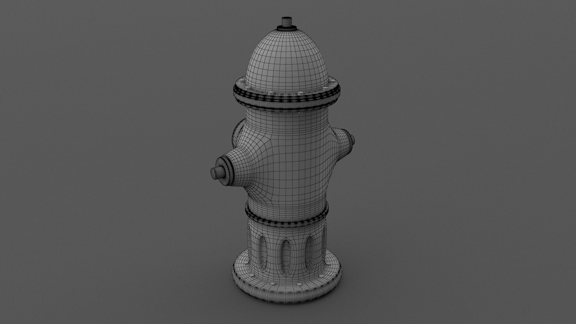 Fire Hydrant - 3D Model by ALPHA3DST