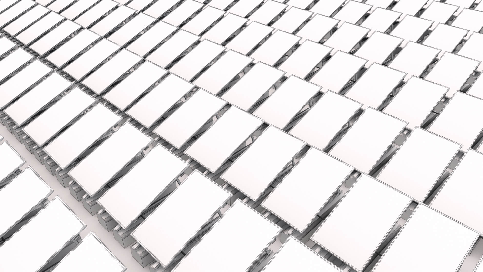 Floating Solar Panels - 3D Model by ALPHA3DST