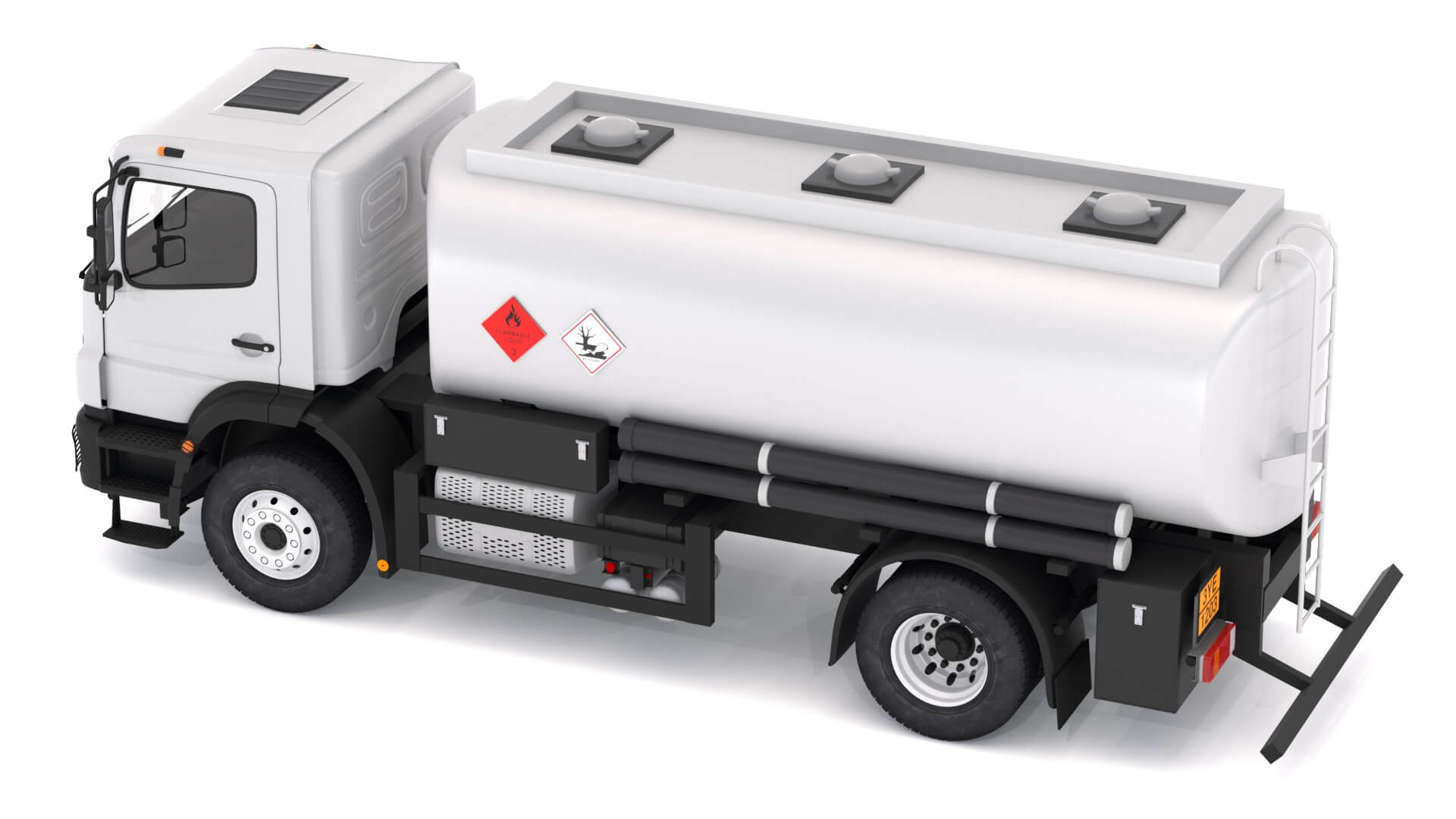 Generic Truck Tanker - 3D Model by ALPHA3DST