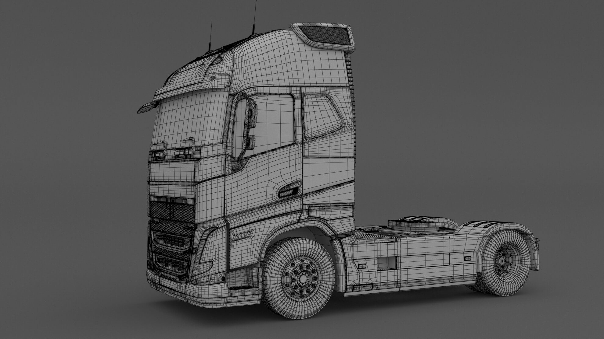 Generic Truck - 3D Model by ALPHA3DST