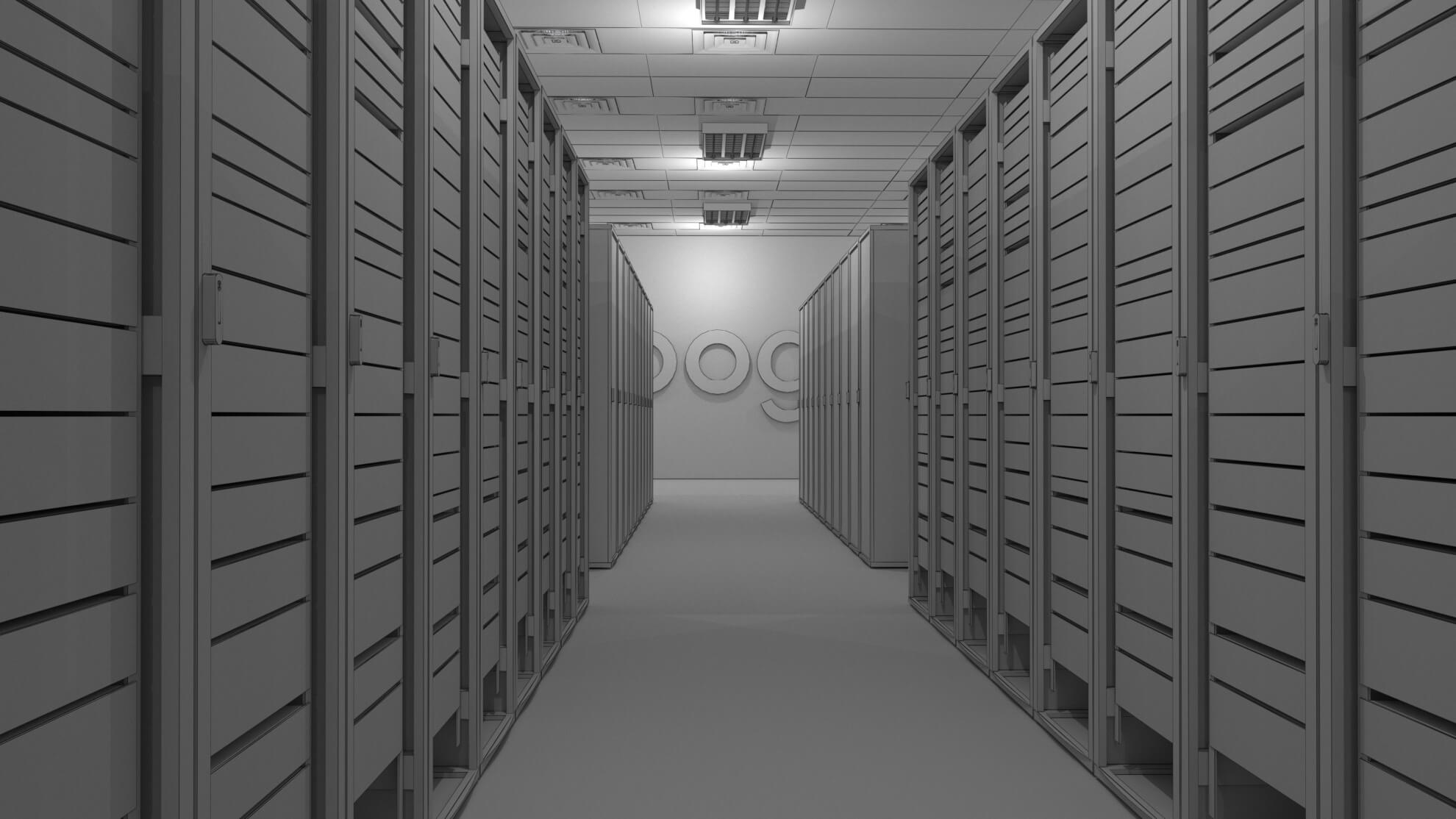 Google Data Center - 3D Model by ALPHA3DST