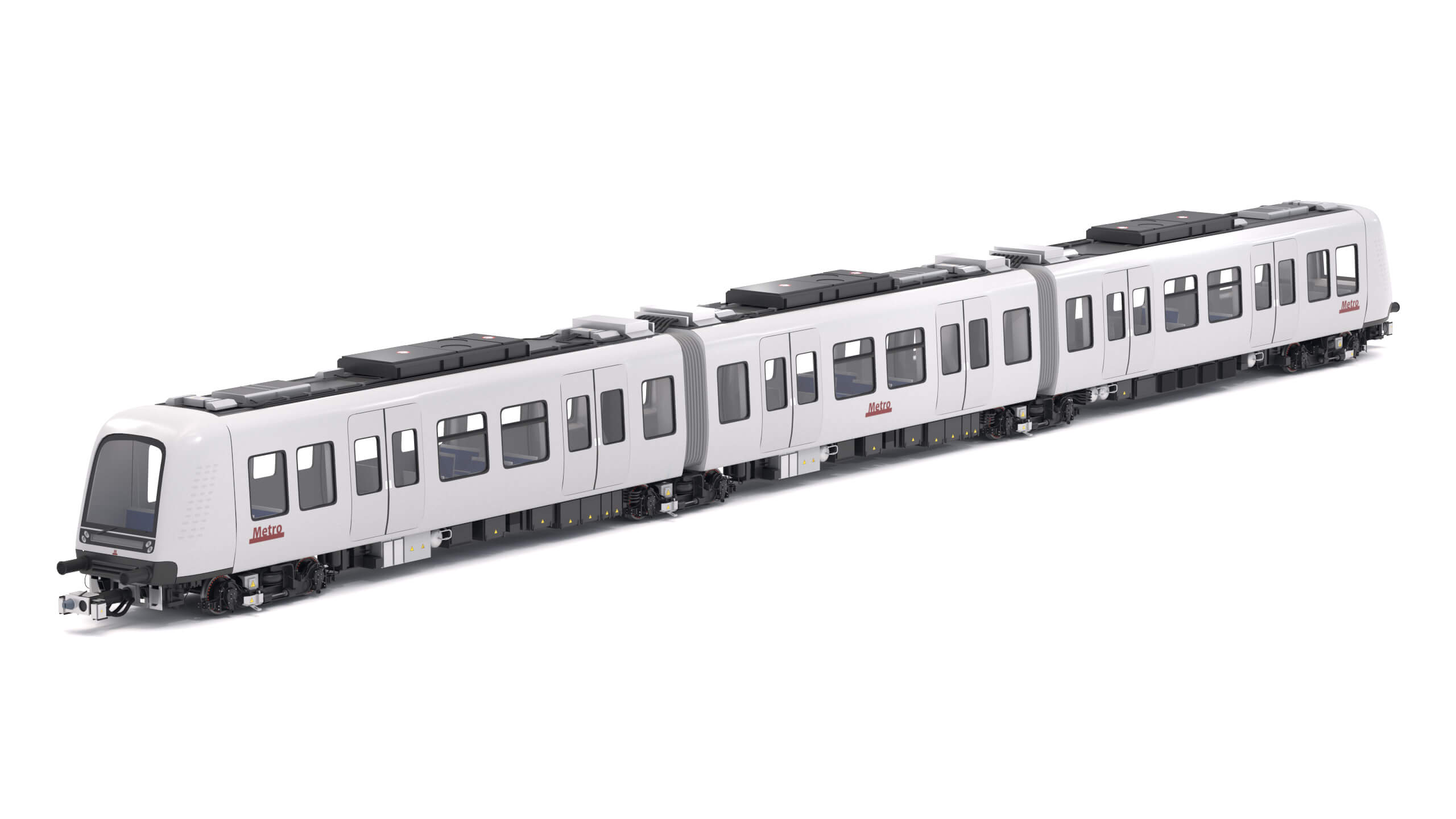 Hitachi Rail Driverless Metro Copenhagen - 3D Model by ALPHA3DST