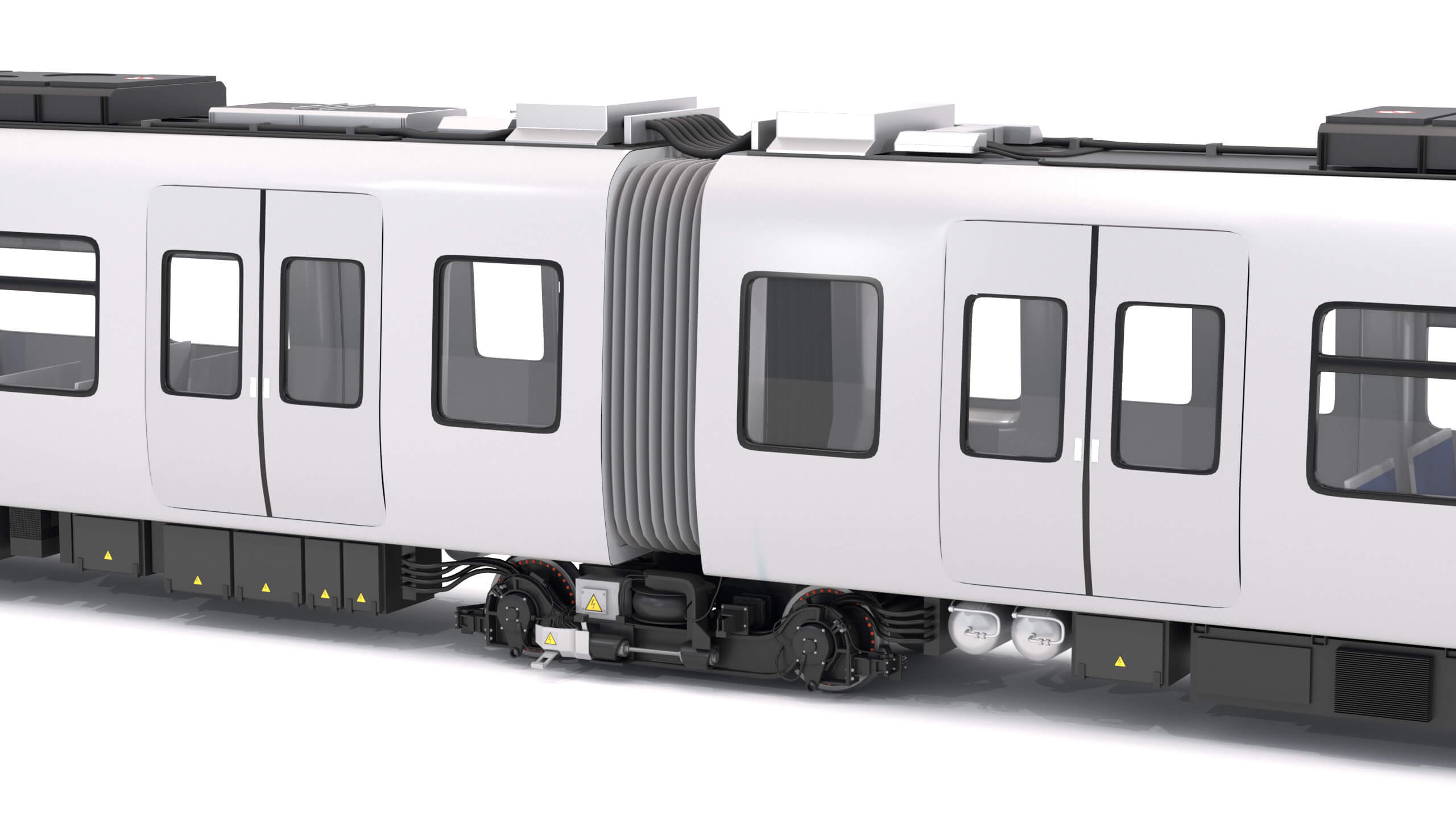 Hitachi Rail Driverless Metro Copenhagen - 3D Model by ALPHA3DST