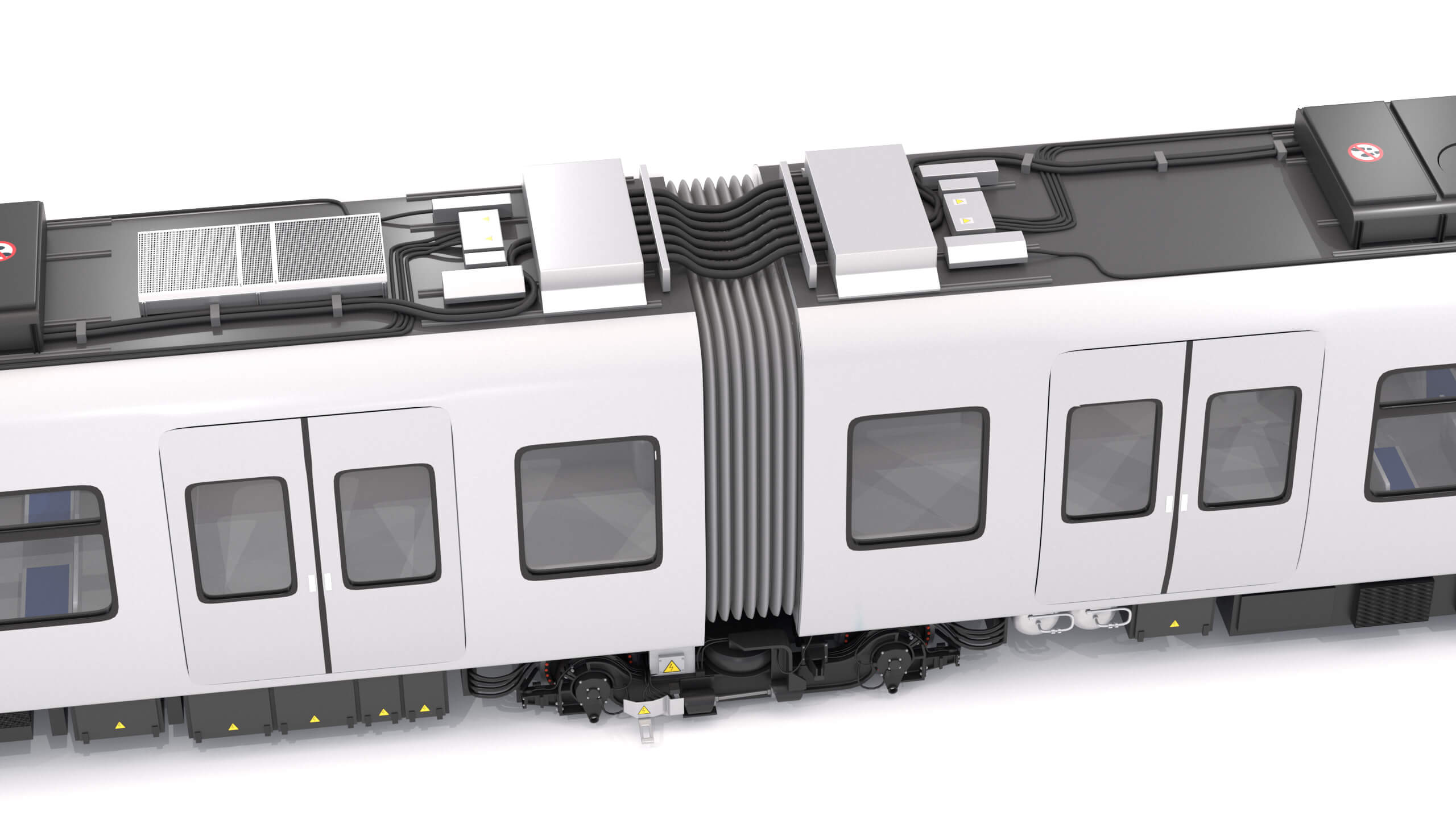 Hitachi Rail Driverless Metro Copenhagen - 3D Model by ALPHA3DST