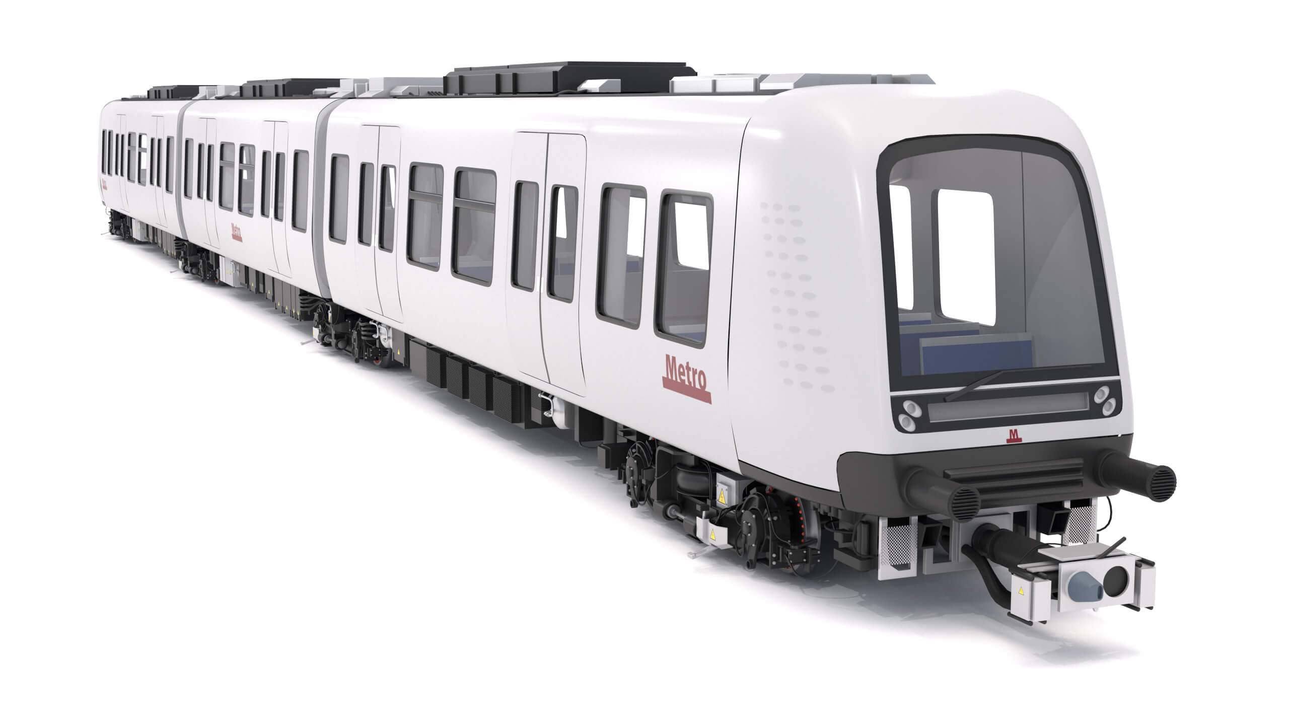 Hitachi Rail Driverless Metro Copenhagen - 3D Model by ALPHA3DST