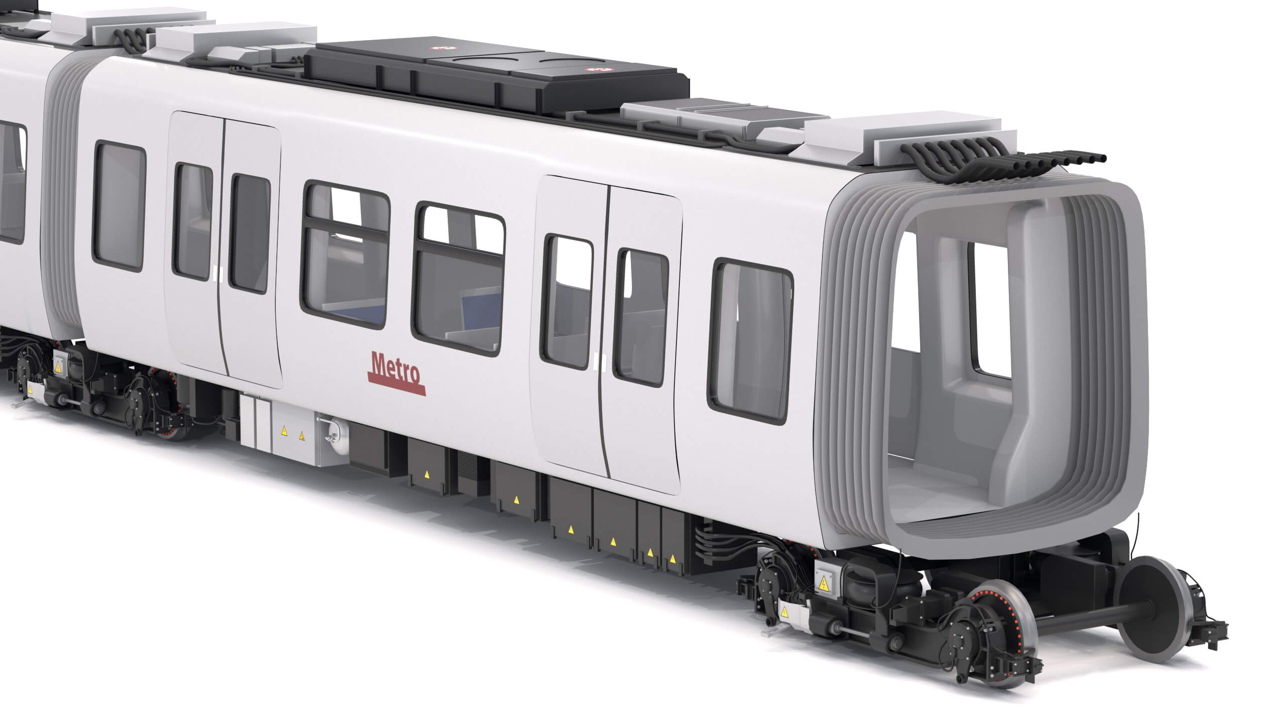 Hitachi Rail Driverless Metro Copenhagen - 3D Model by ALPHA3DST