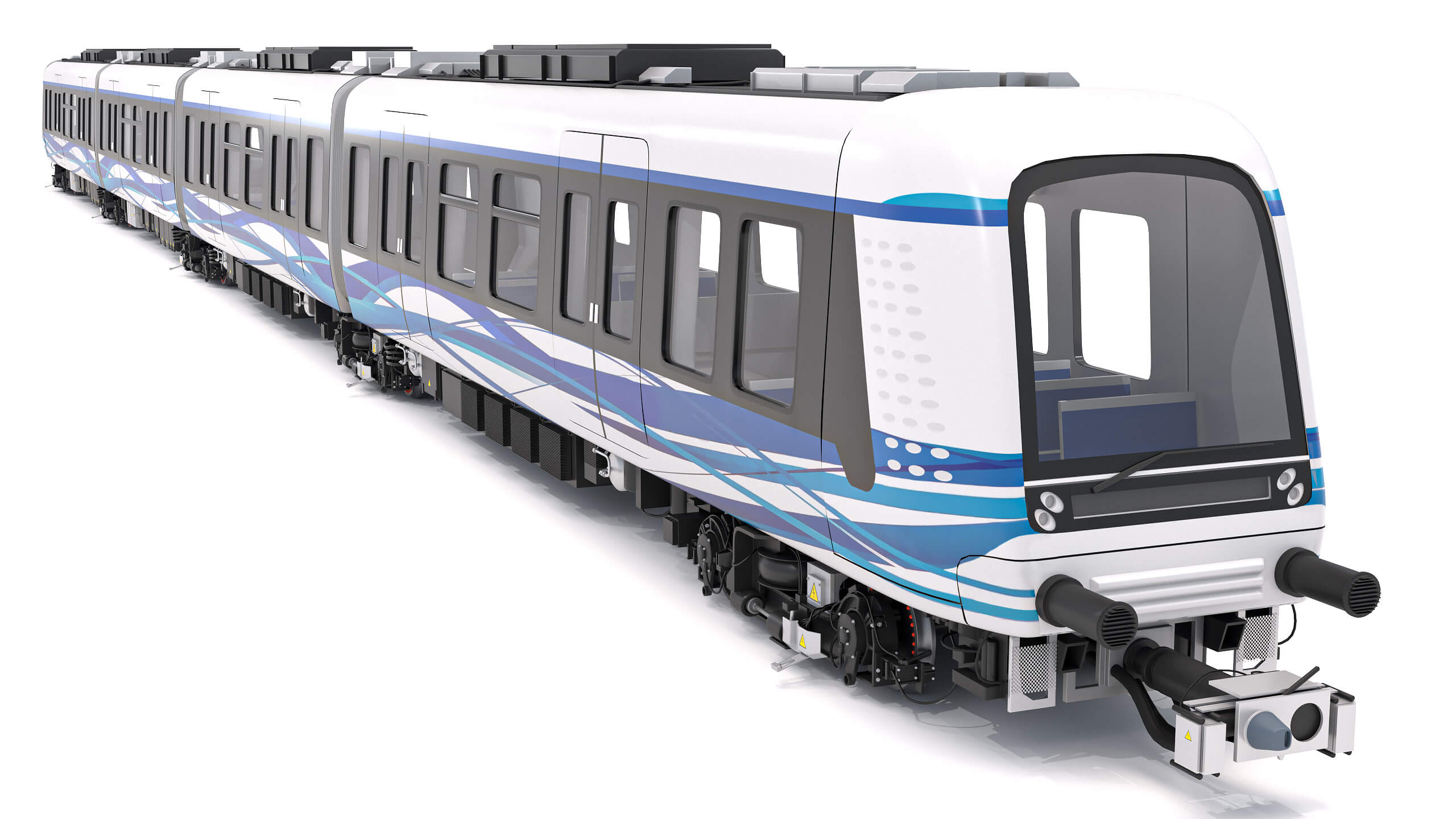 Hitachi Rail Driverless Metro Thessaloniki - 3D Model by ALPHA3DST