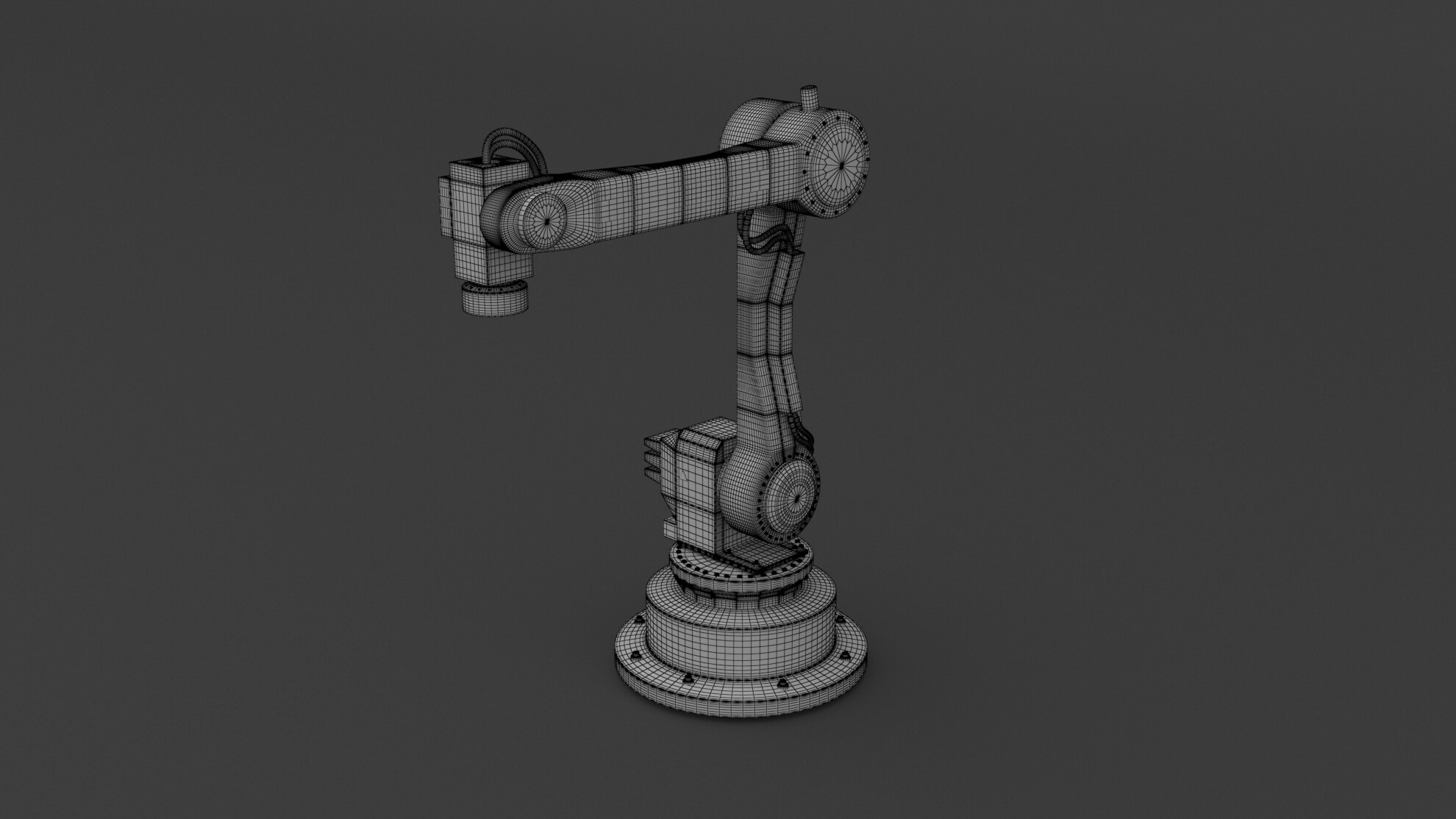 Industrial Robot 02 - 3D Model by ALPHA3DST
