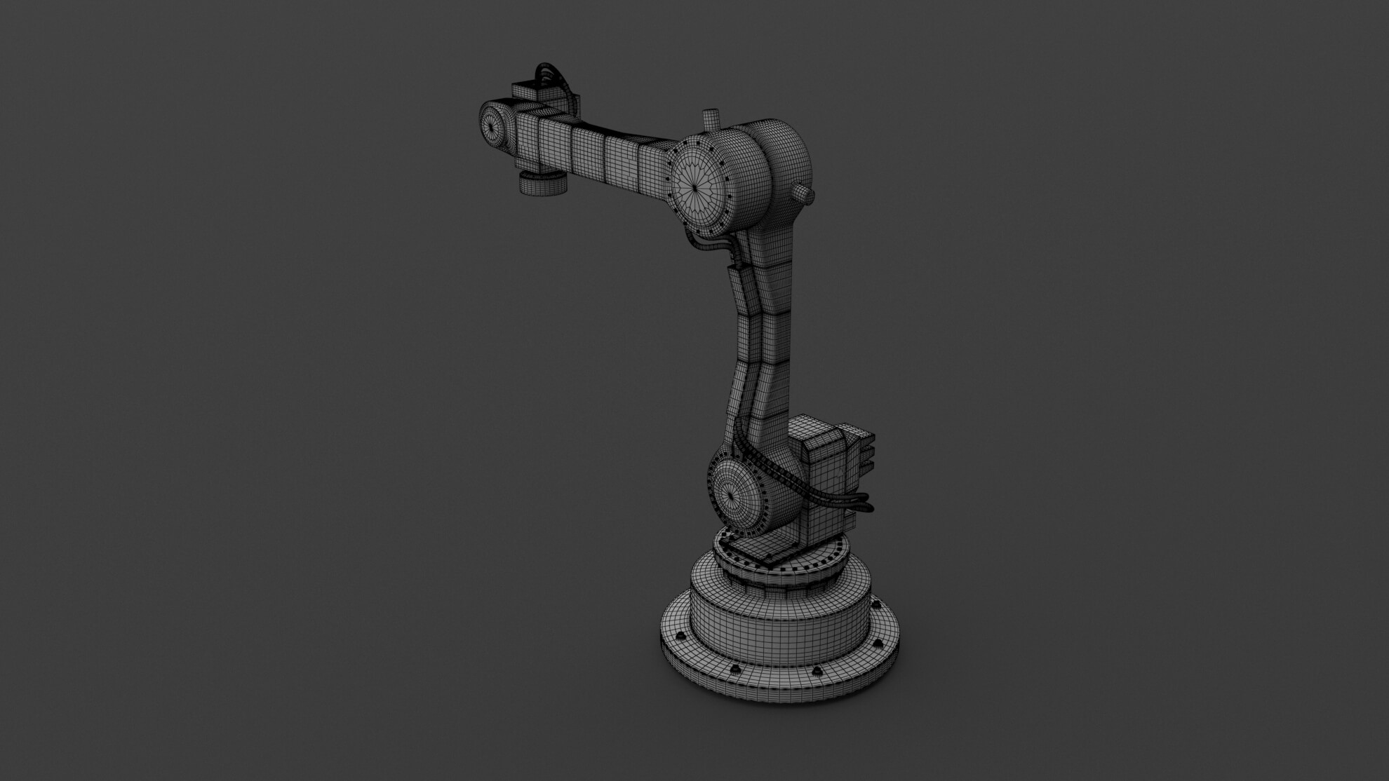 Industrial Robot 02 - 3D Model by ALPHA3DST