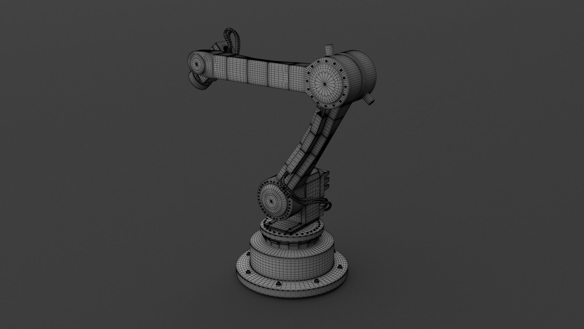 Industrial Robot 03 - 3D Model by ALPHA3DST