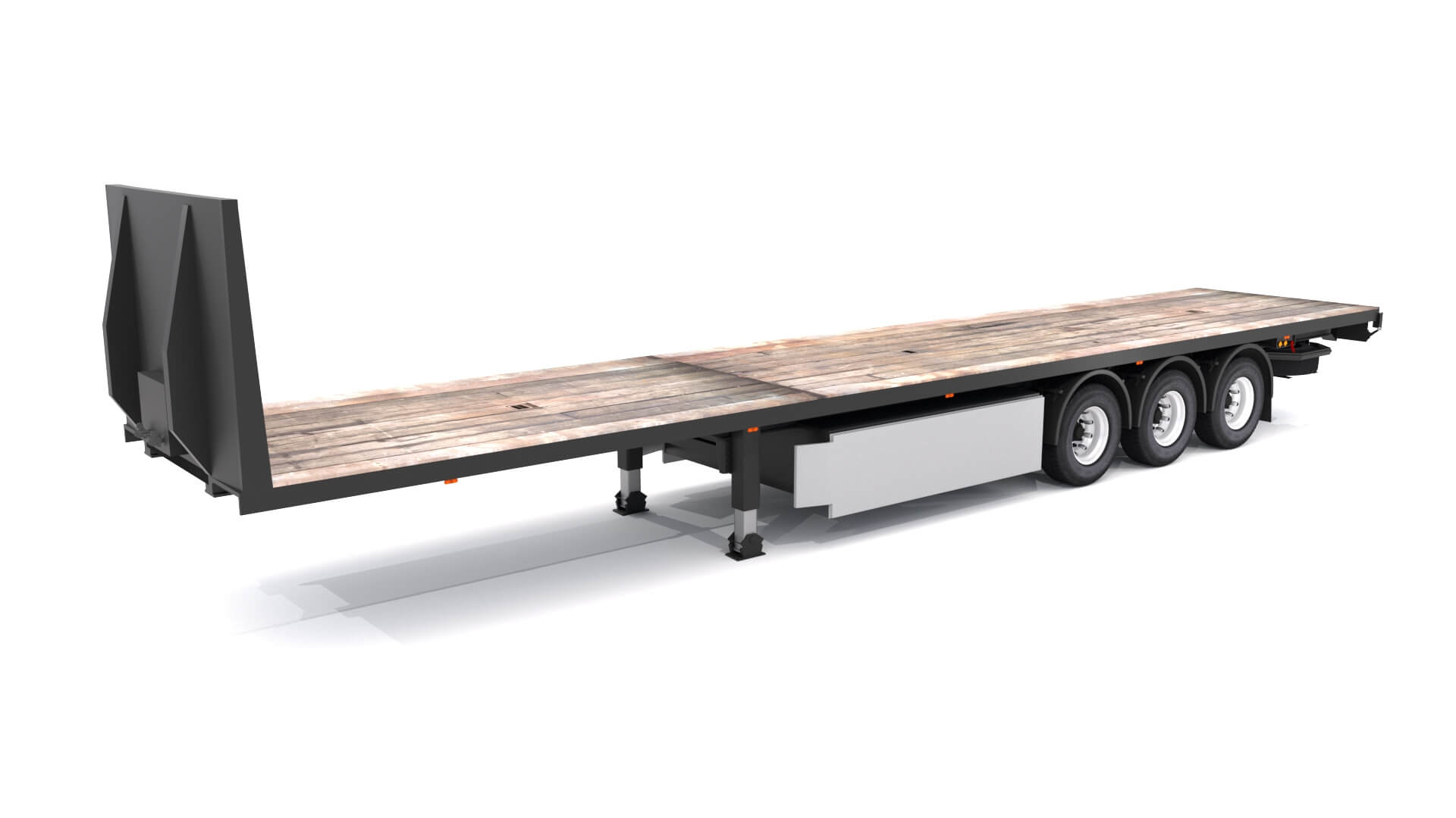 Industrial Trailer - 3D Model by ALPHA3DST