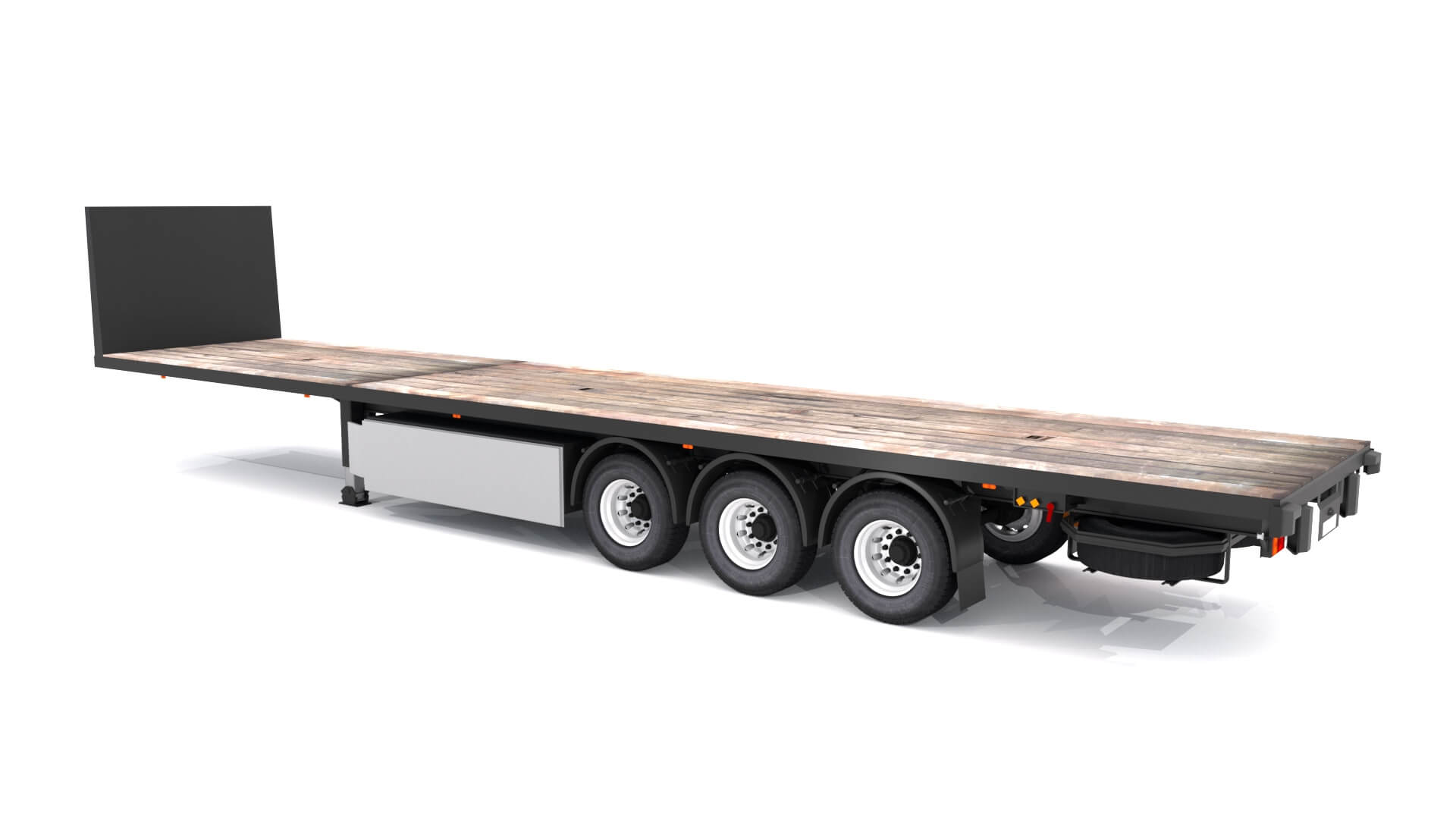 Industrial Trailer - 3D Model by ALPHA3DST