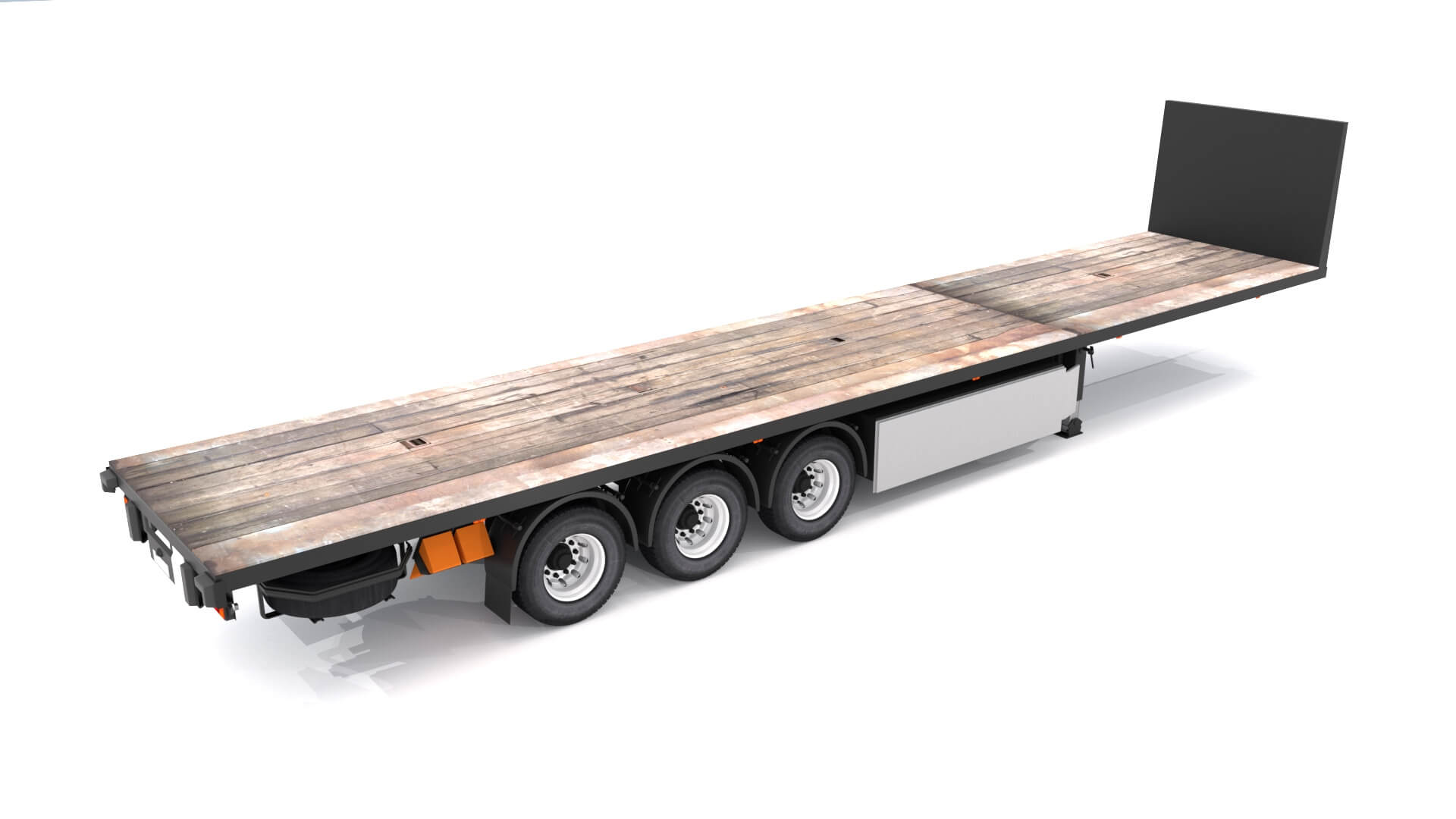 Industrial Trailer - 3D Model by ALPHA3DST