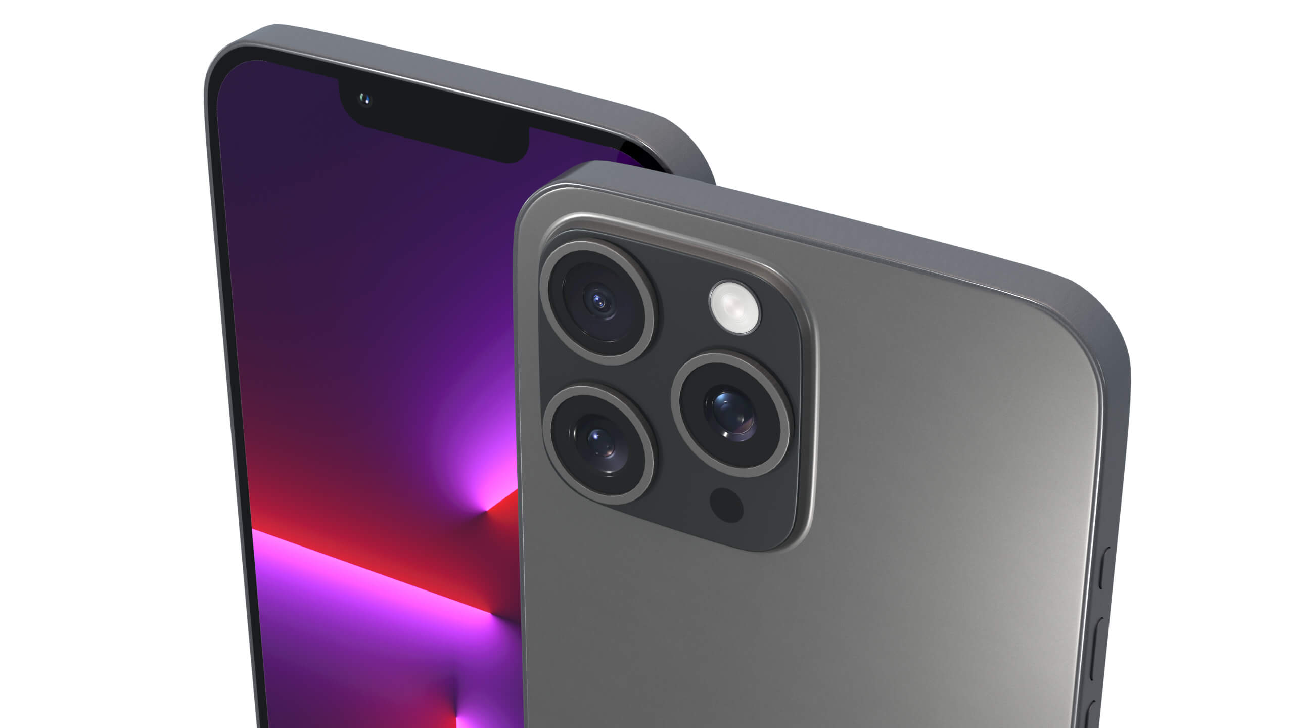 iPhone 13 Pro Max Black - 3D Model by ALPHA3DST
