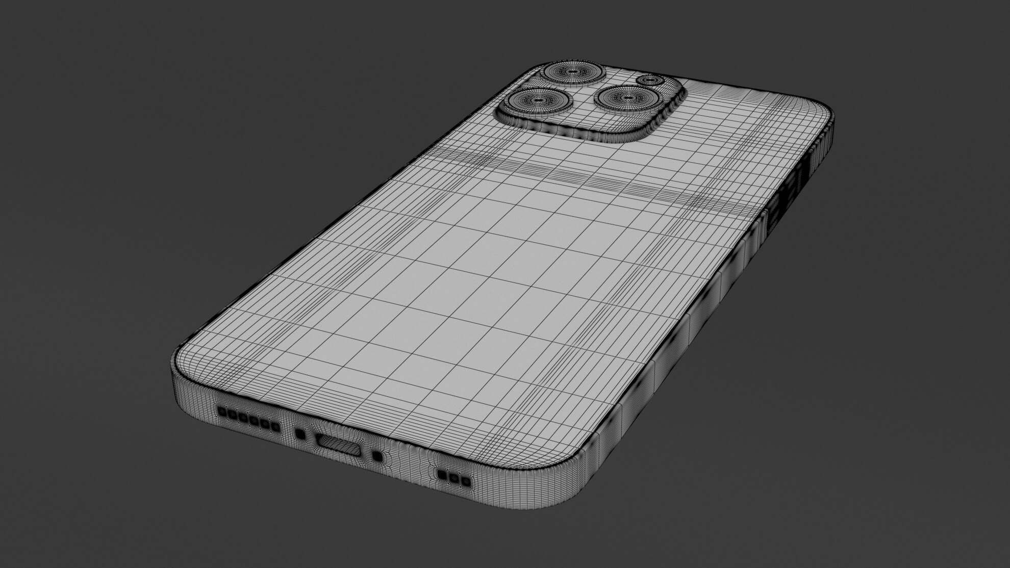 iPhone 13 Pro Max Midnight - 3D Model by ALPHA3DST