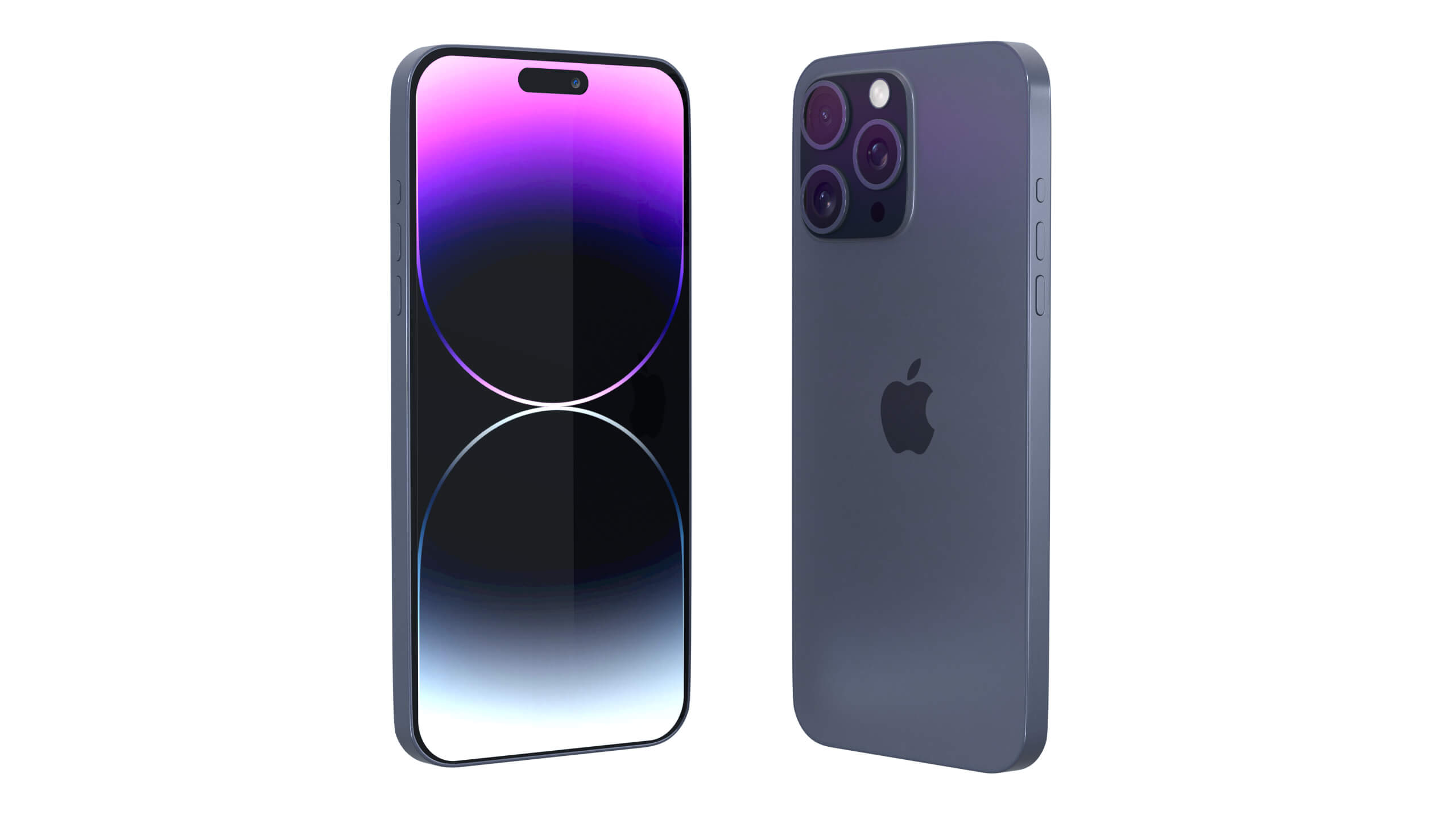 iPhone 14 Pro Max Midnight - 3D Model by ALPHA3DST