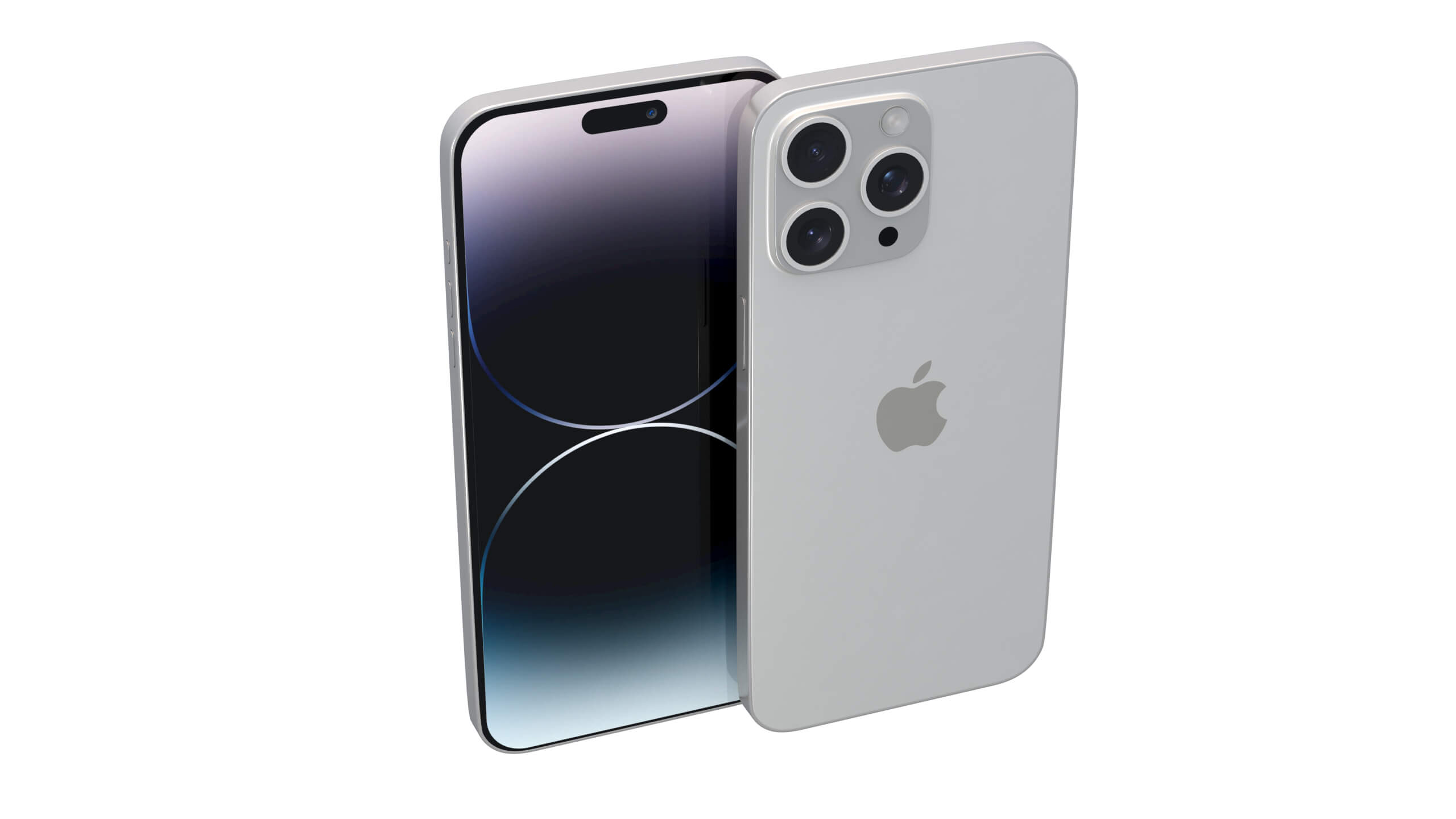 iPhone 14 Pro Max White - 3D Model by ALPHA3DST
