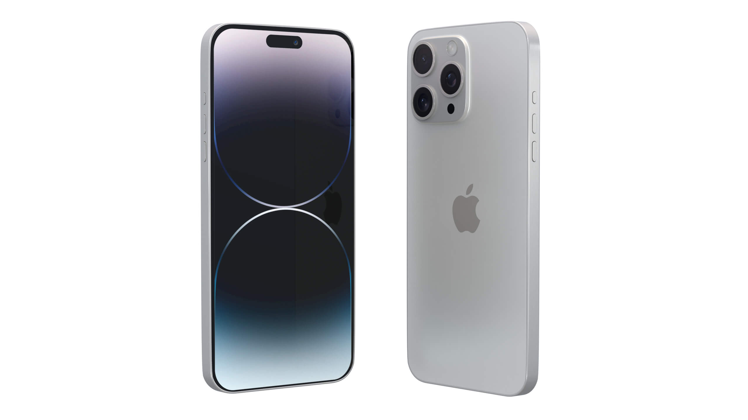 iPhone 14 Pro Max White - 3D Model by ALPHA3DST