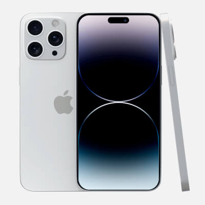 iPhone 14 Pro Max White - 3D Model by ALPHA3DST