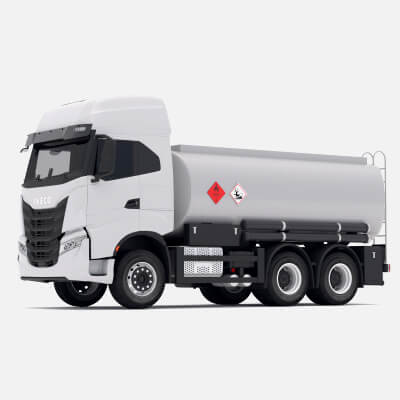 Iveco T-Way 2021 Shell Fuel Tanker 3D Model by ALPHA3DST