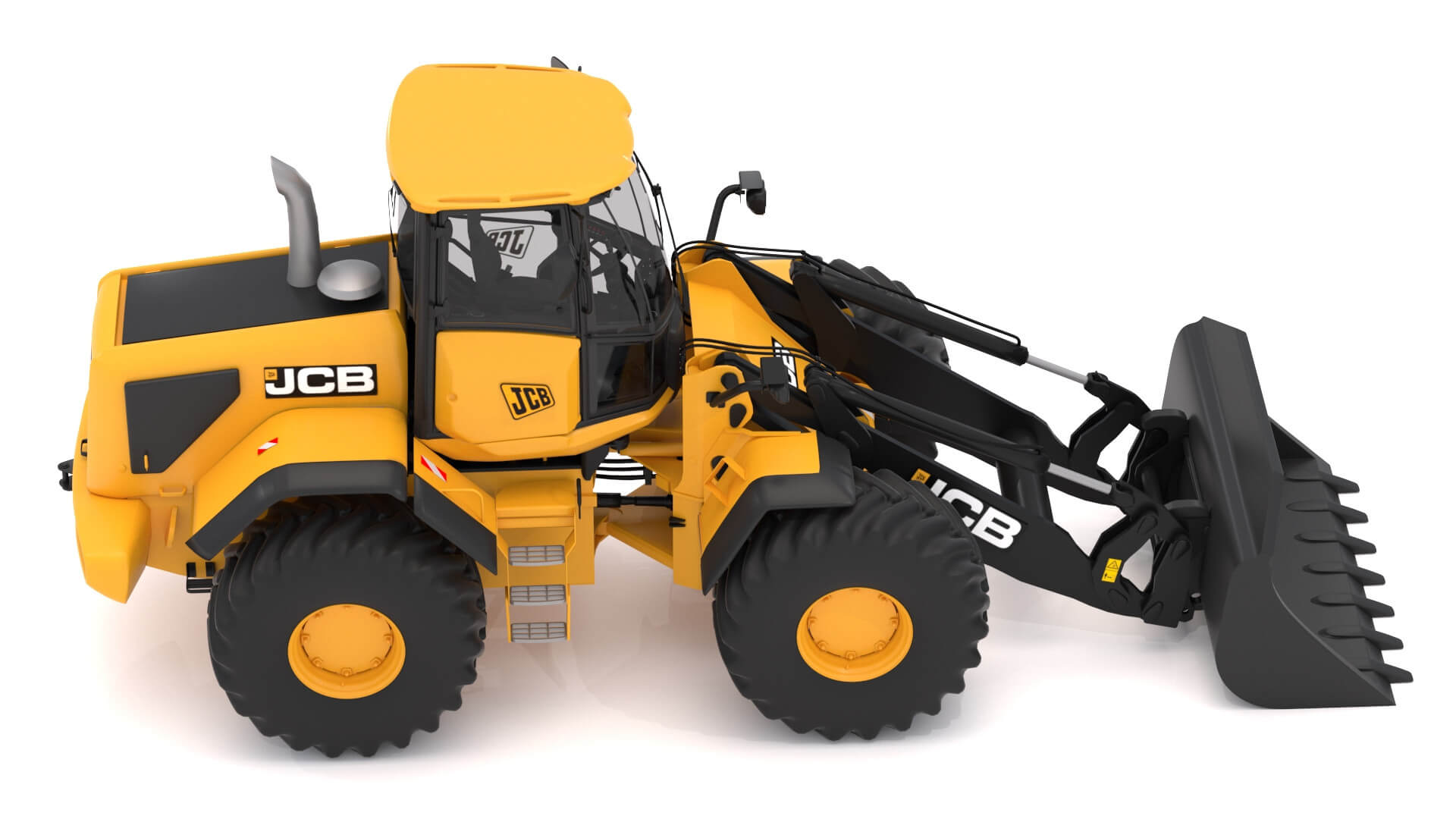 JCB 435S Loader 02 - 3D Model by ALPHA3DST