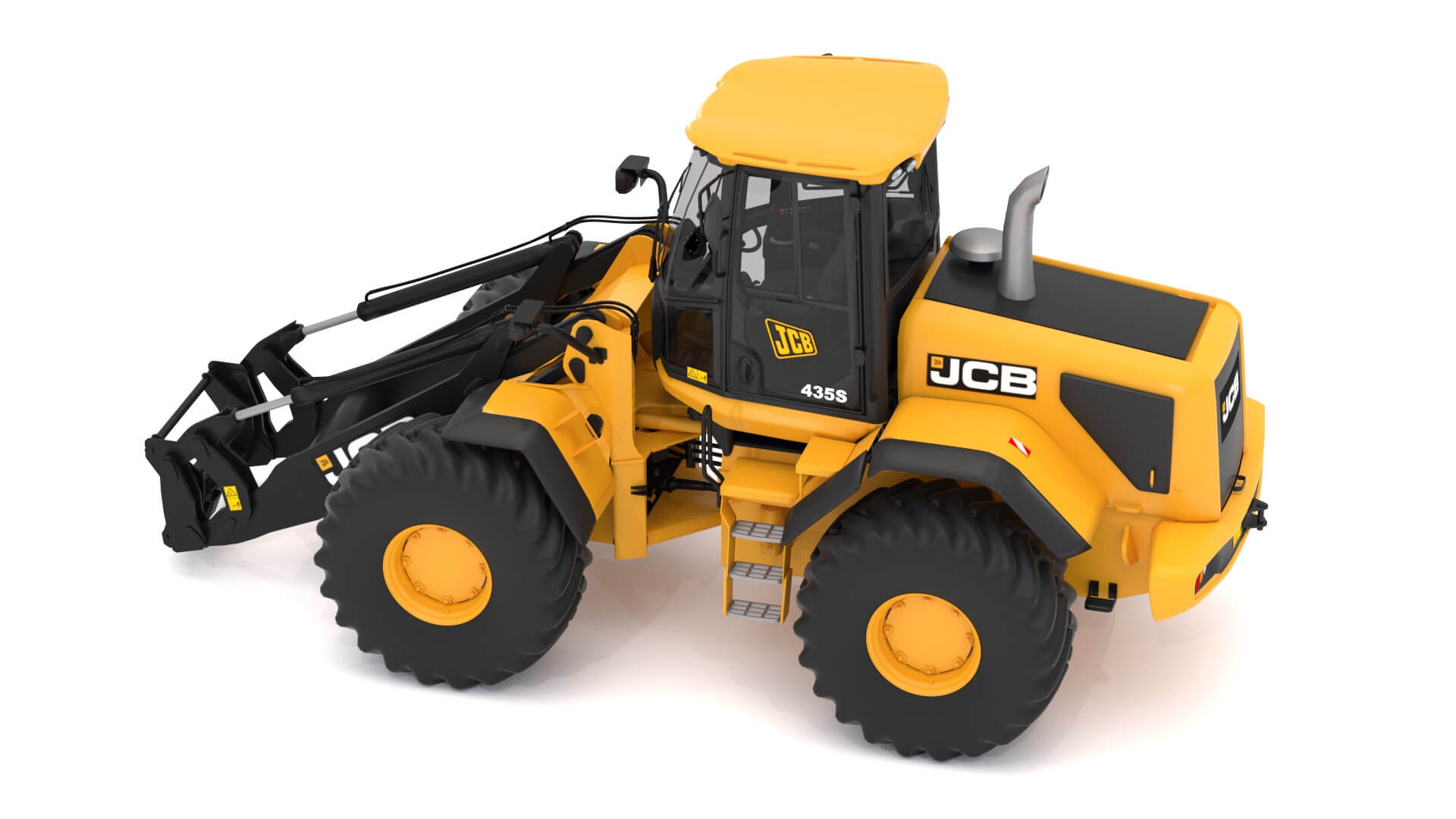 JCB 435S Loader - 3D Model by ALPHA3DST