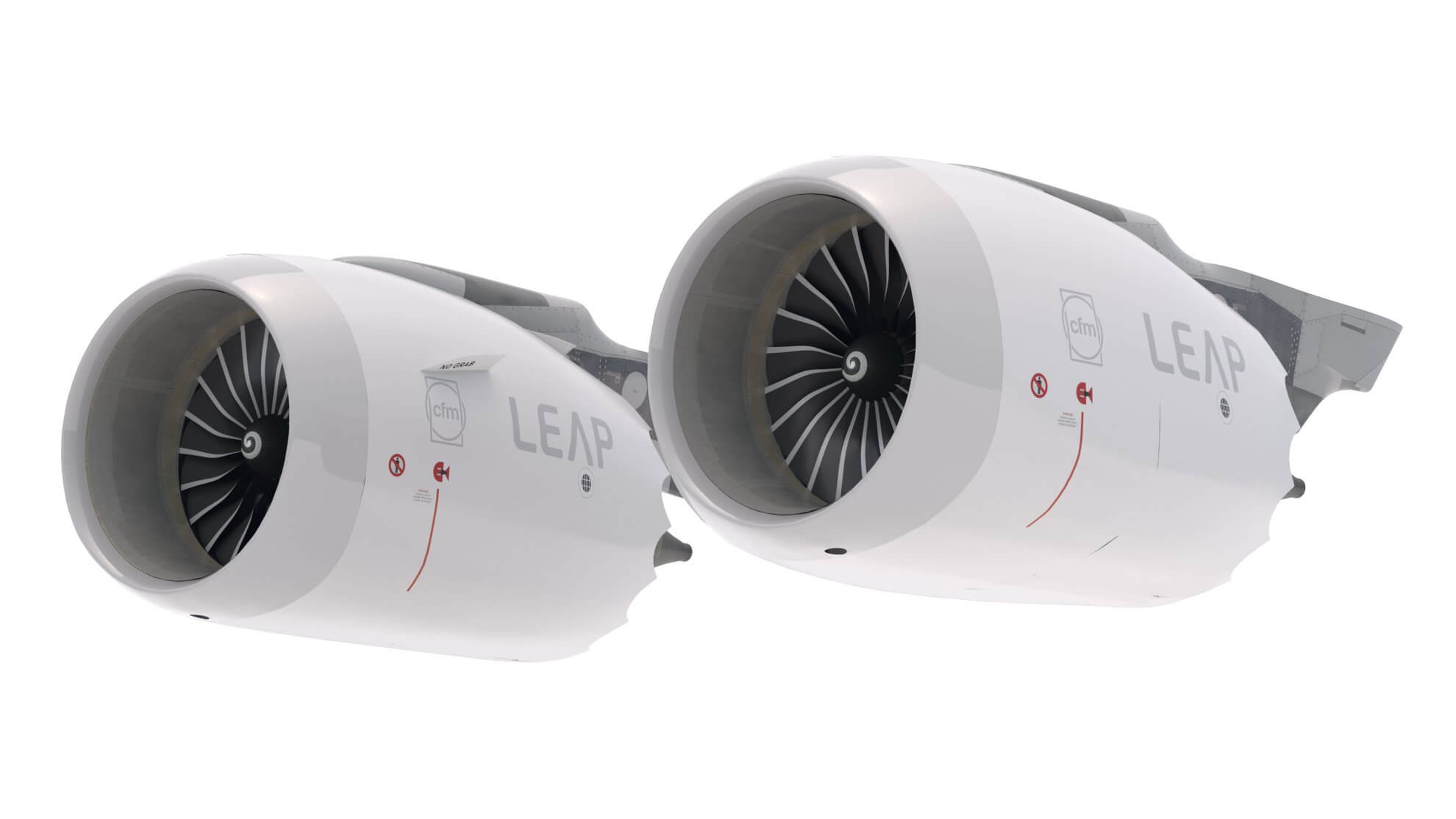 Jet Engine Cfm Leap - 3D Model by ALPHA3DST