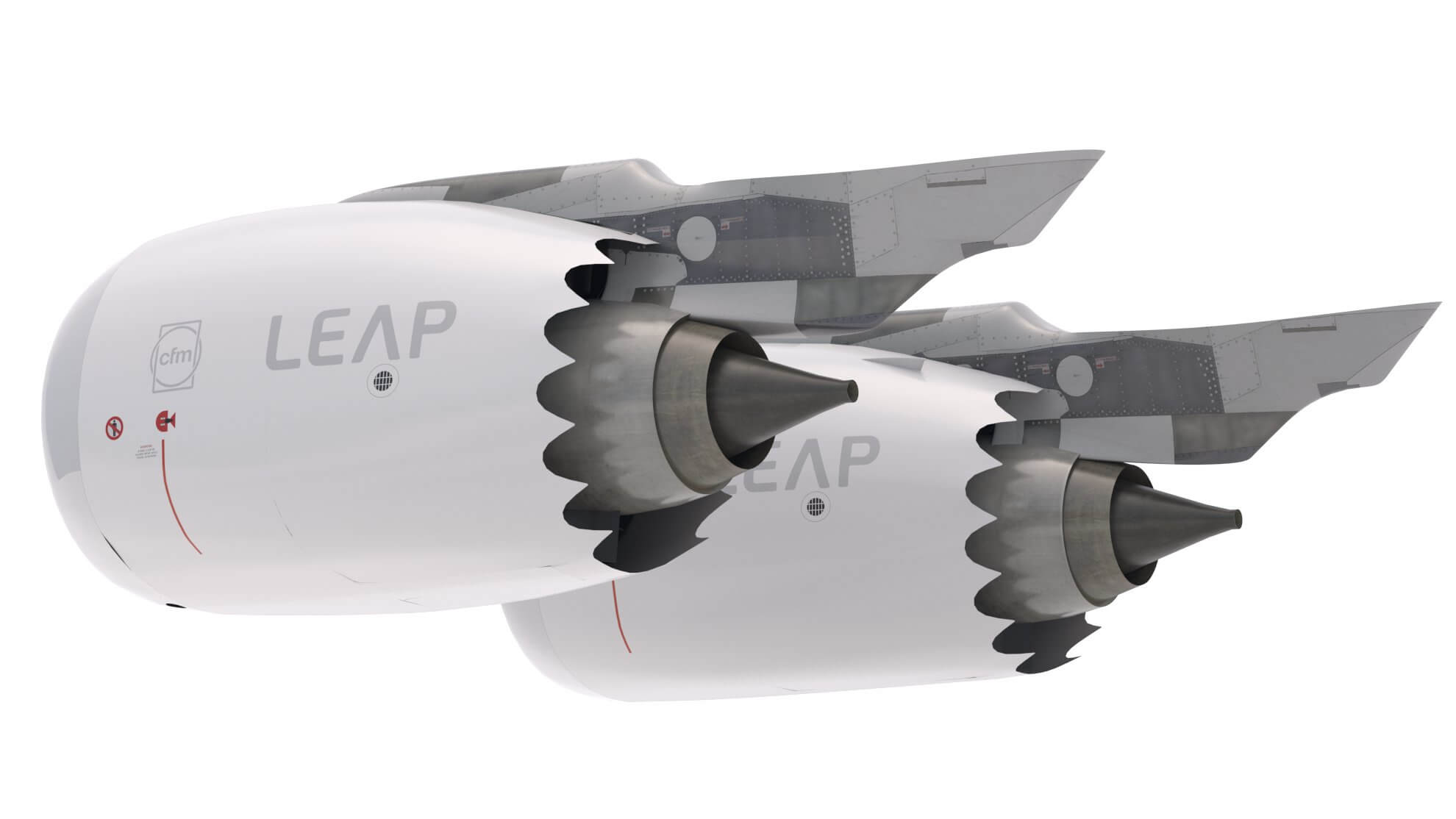 Jet Engine Cfm Leap - 3D Model by ALPHA3DST