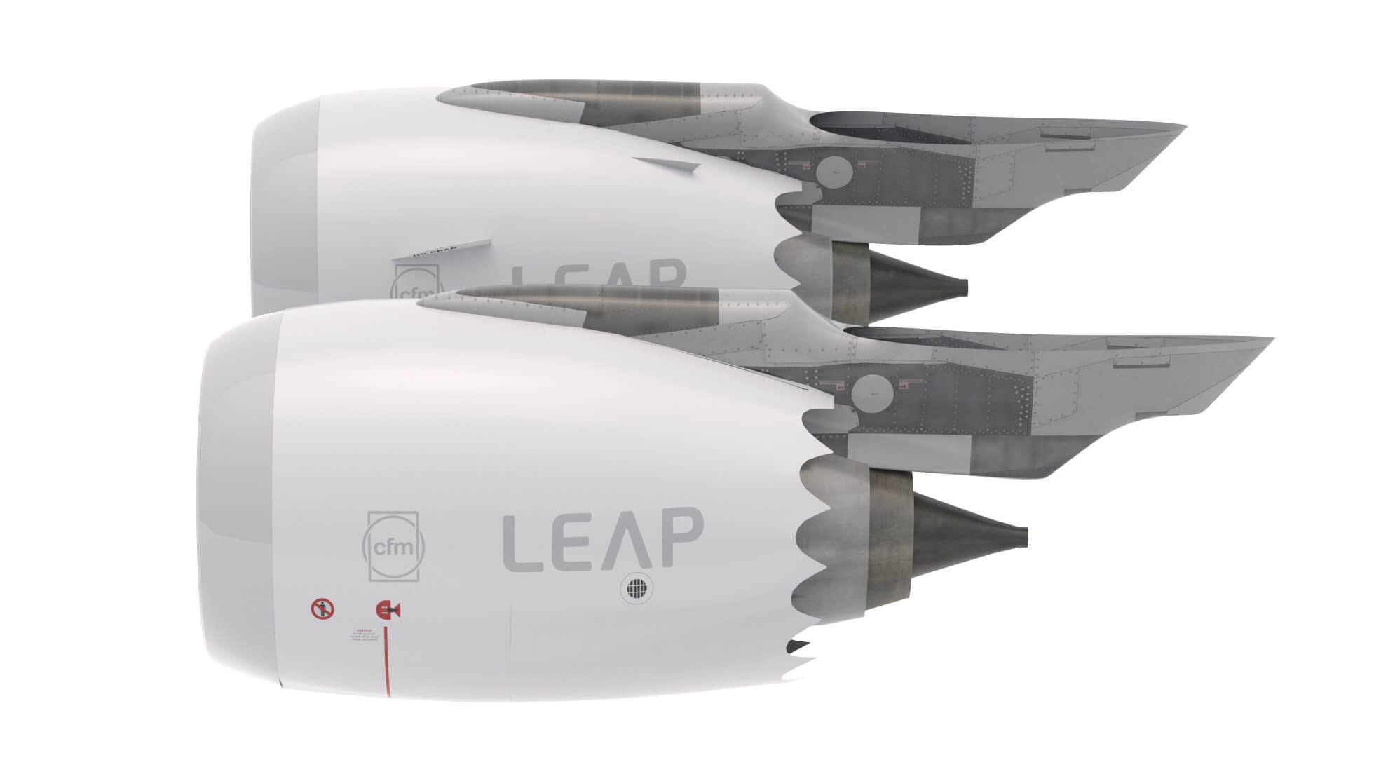 Jet Engine Cfm Leap - 3D Model by ALPHA3DST