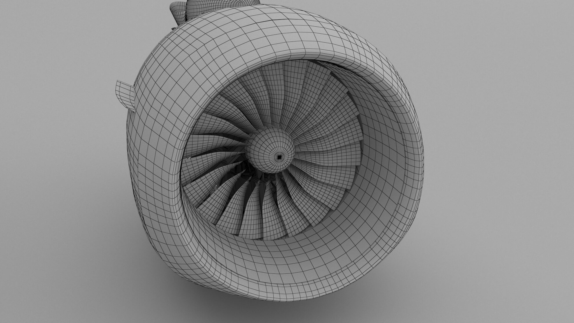 Jet Engine Cfm Leap - 3D Model by ALPHA3DST