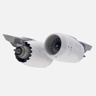 Jet Engine Cfm Leap - 3D Model by ALPHA3DST
