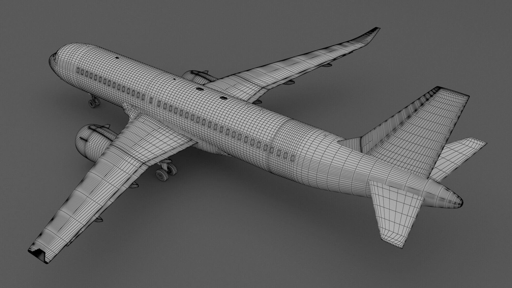 JetBlue A320 NEO Airbus - 3D Model by ALPHA3DST