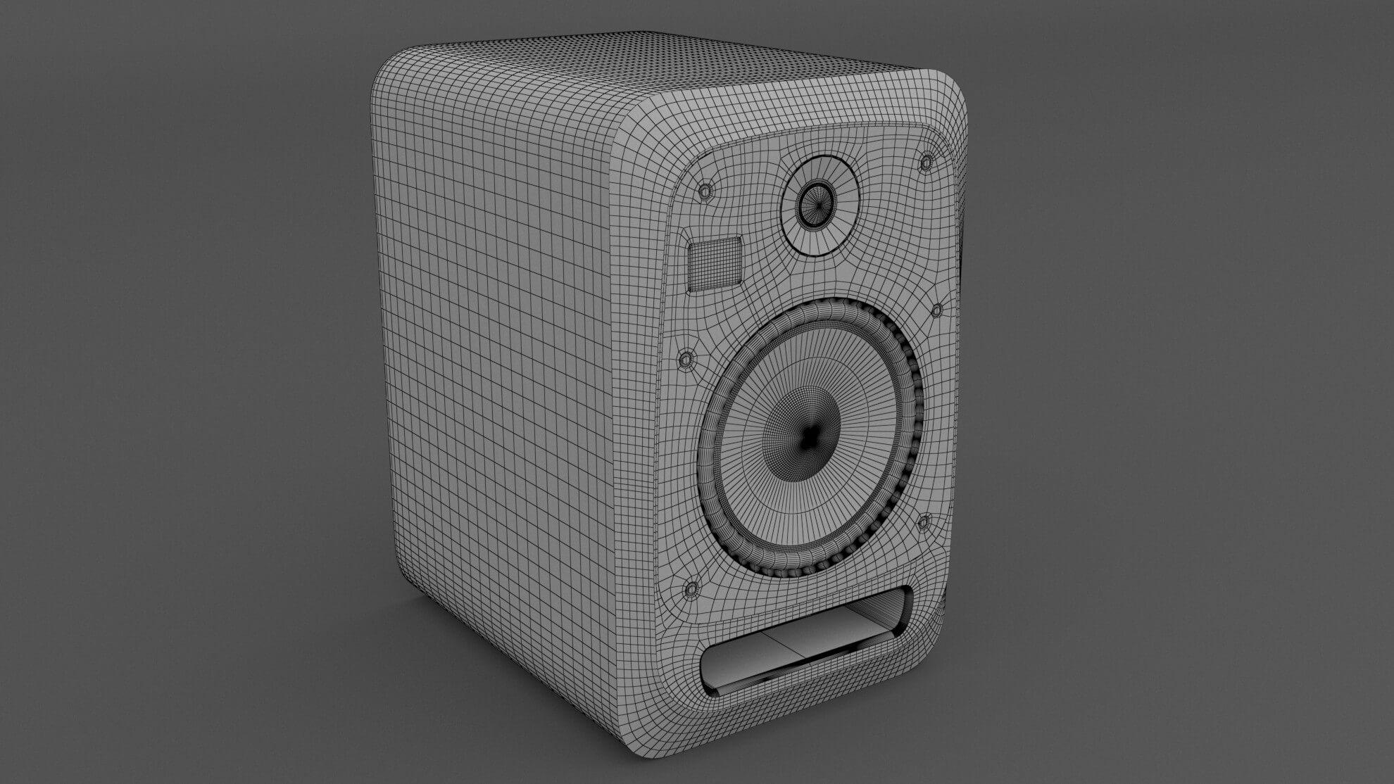 Krk V8 S4 Studio Monitor Speaker - 3D Model by ALPHA3DST