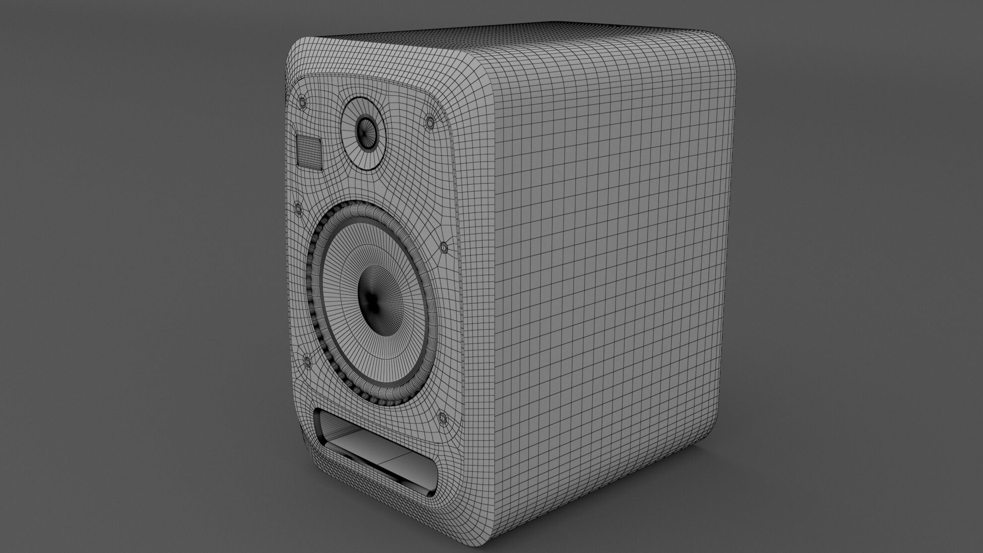 Krk V8 S4 Studio Monitor Speaker - 3D Model by ALPHA3DST