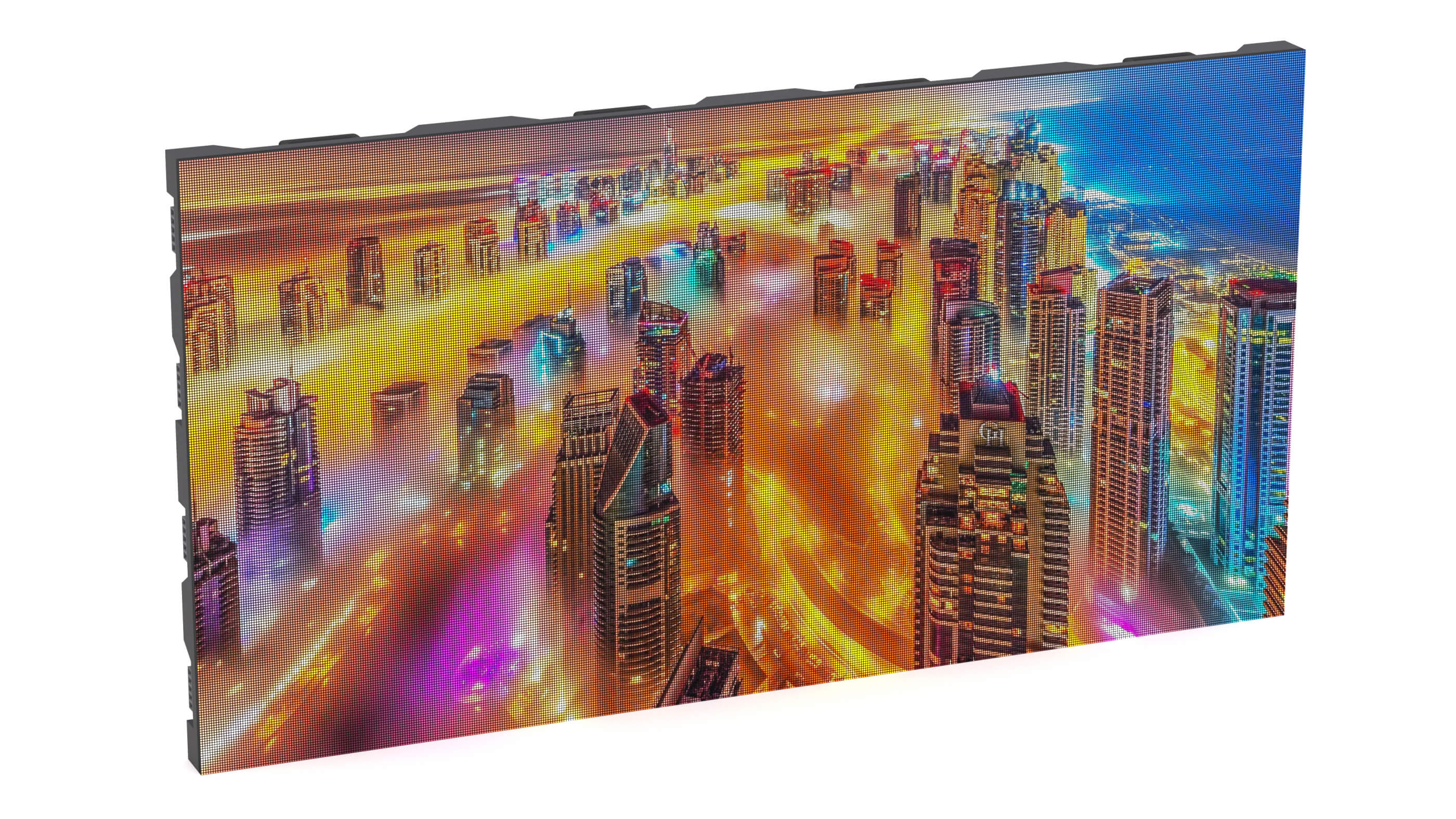 LED Screen Display Panel Monitor - 3D Model by ALPHA3DST