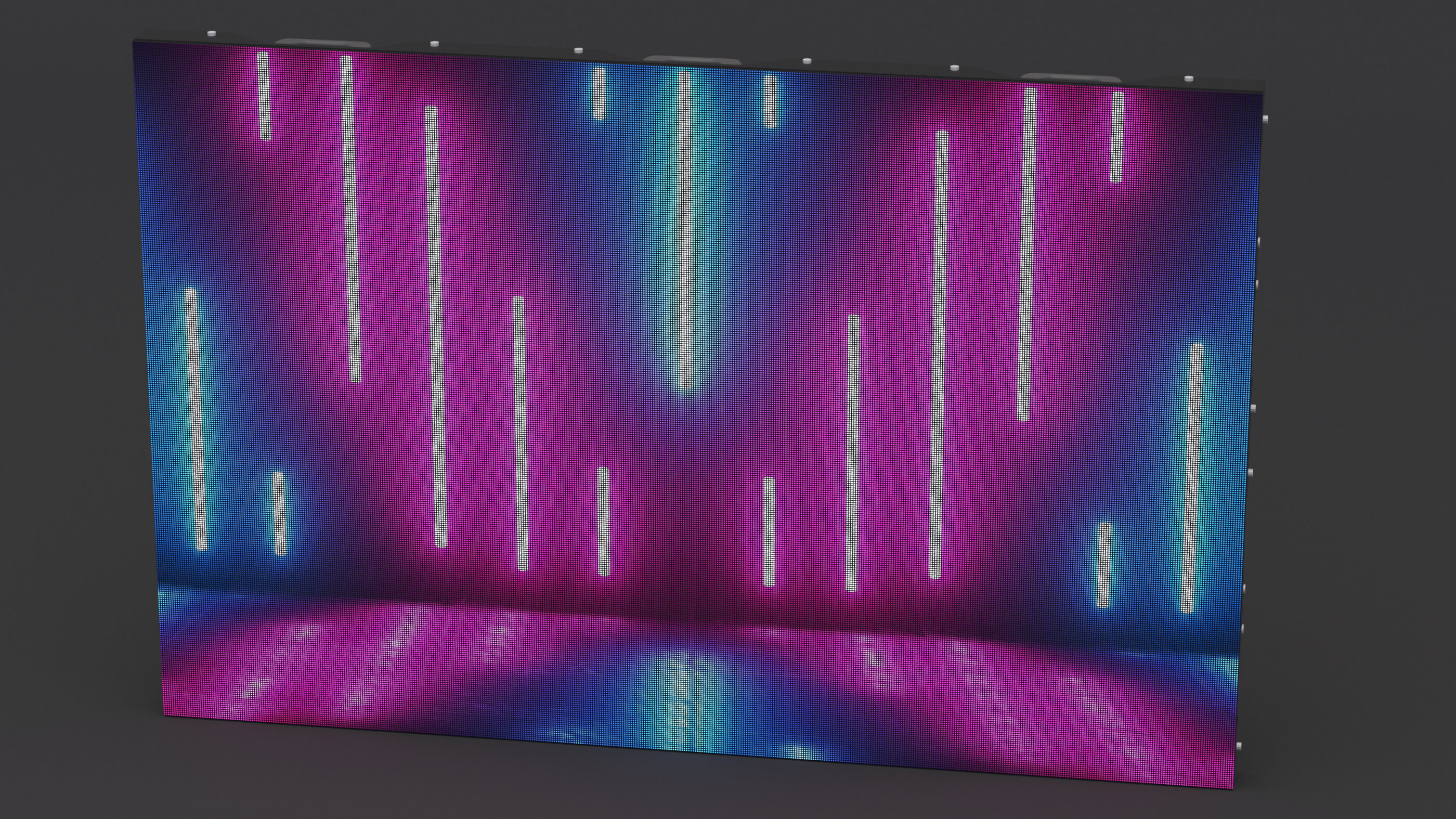 LED Screen Display Stage Panel P2 - 3D Model by ALPHA3DST