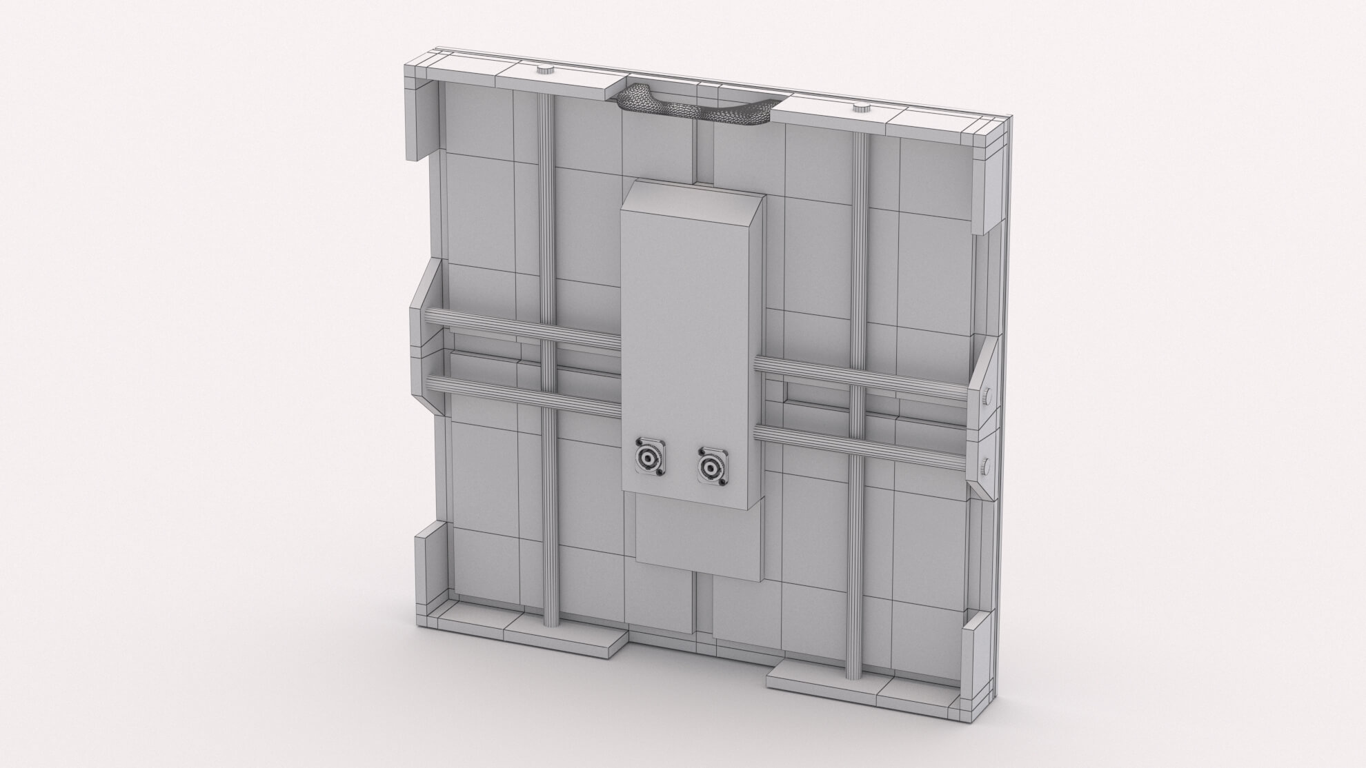 LED Screen Display Stage Panel P5 - 3D Model by ALPHA3DST