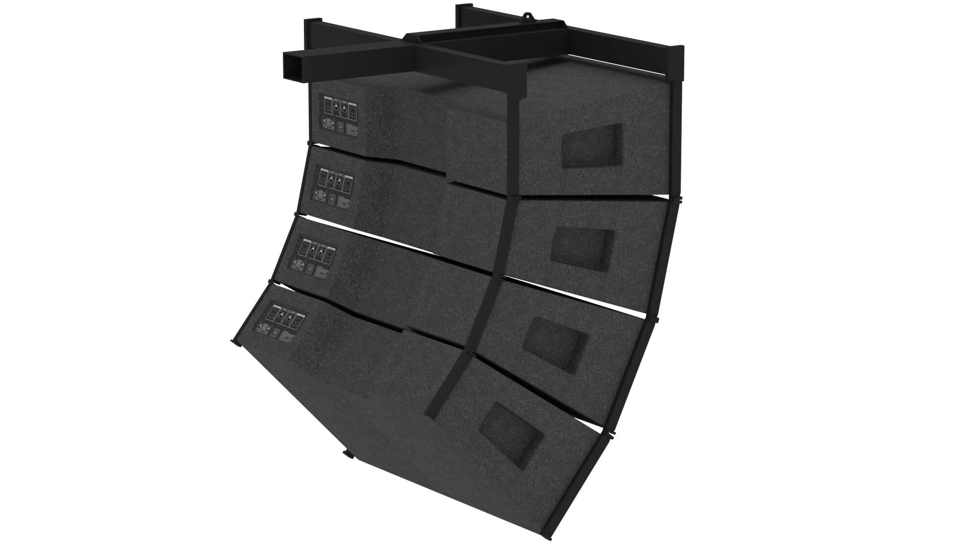 Line Array System - 3D Model by ALPHA3DST