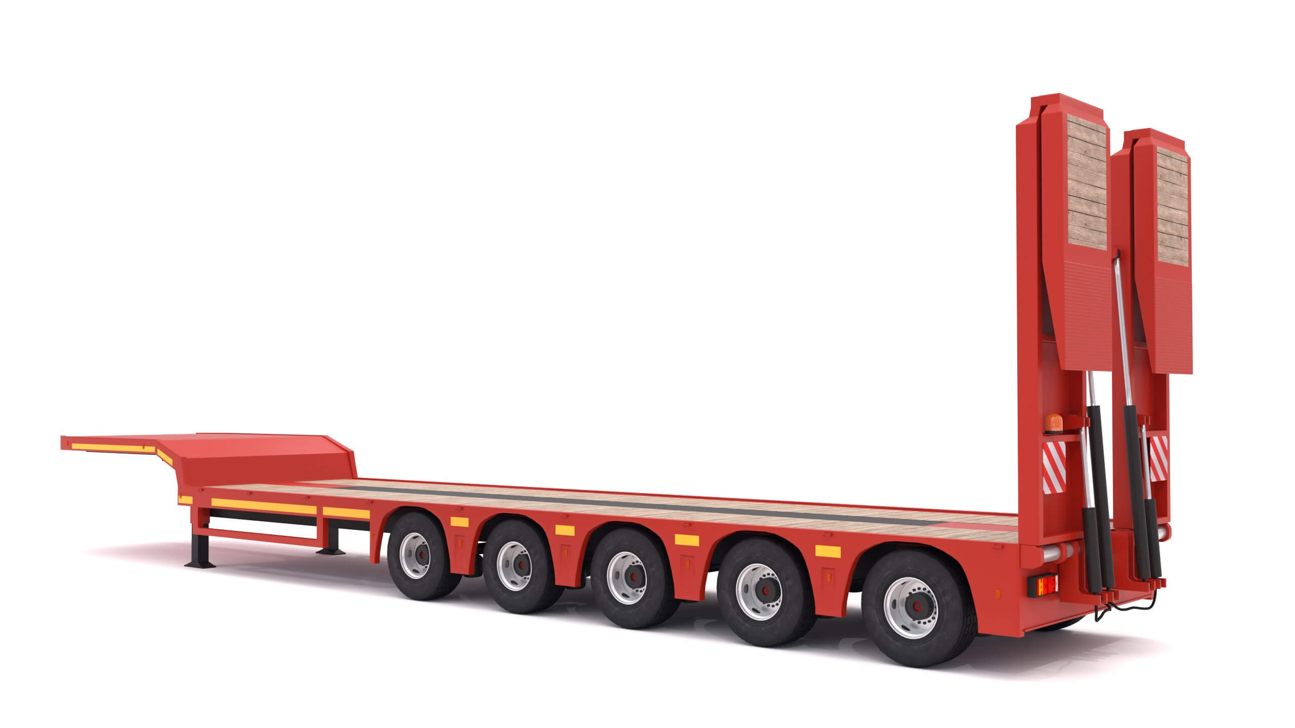 Lowboy Trailer - 3D Model by ALPHA3DST