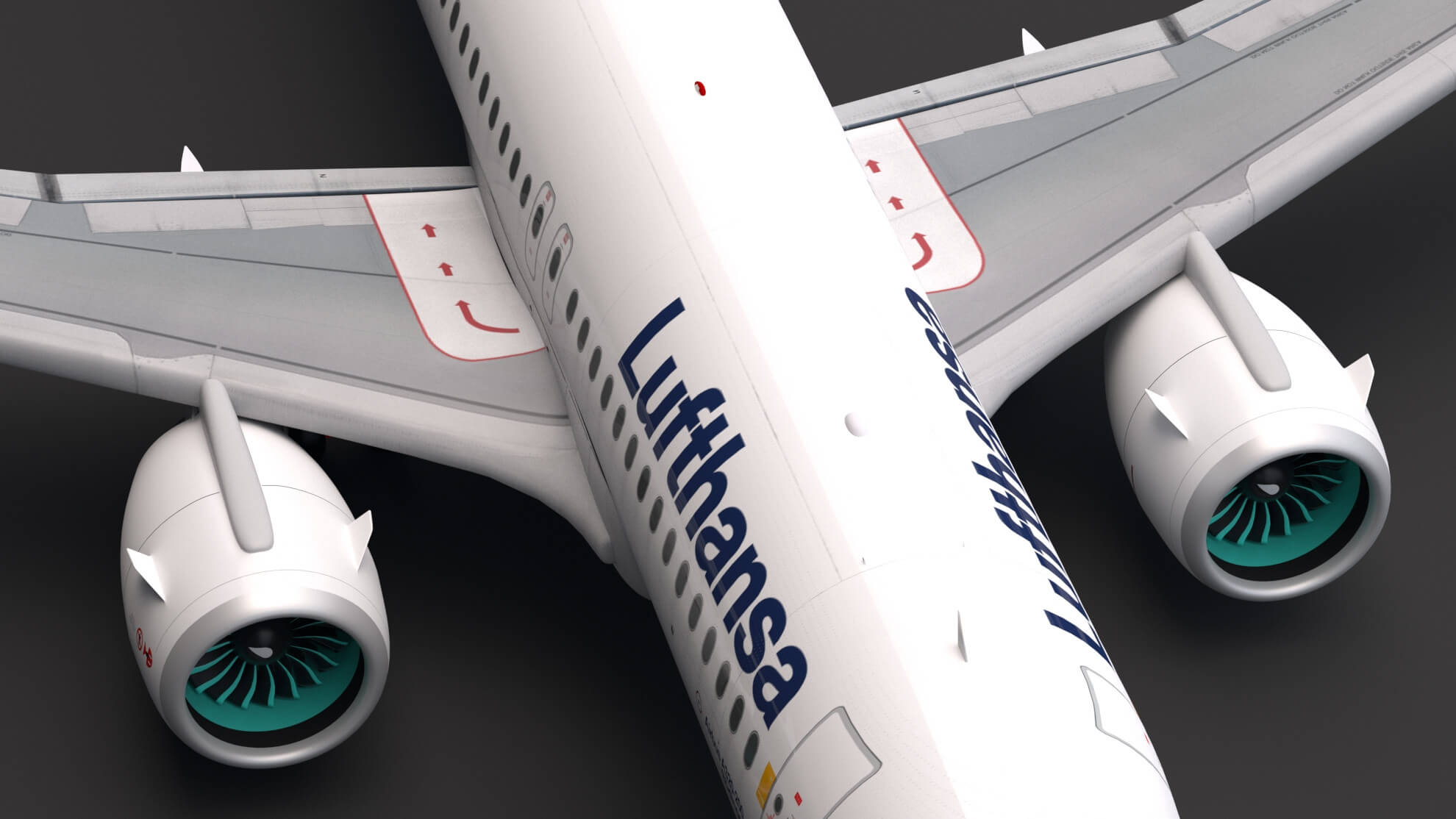 Lufthansa A320 Airbus Neo - 3D Model by ALPHA3DST