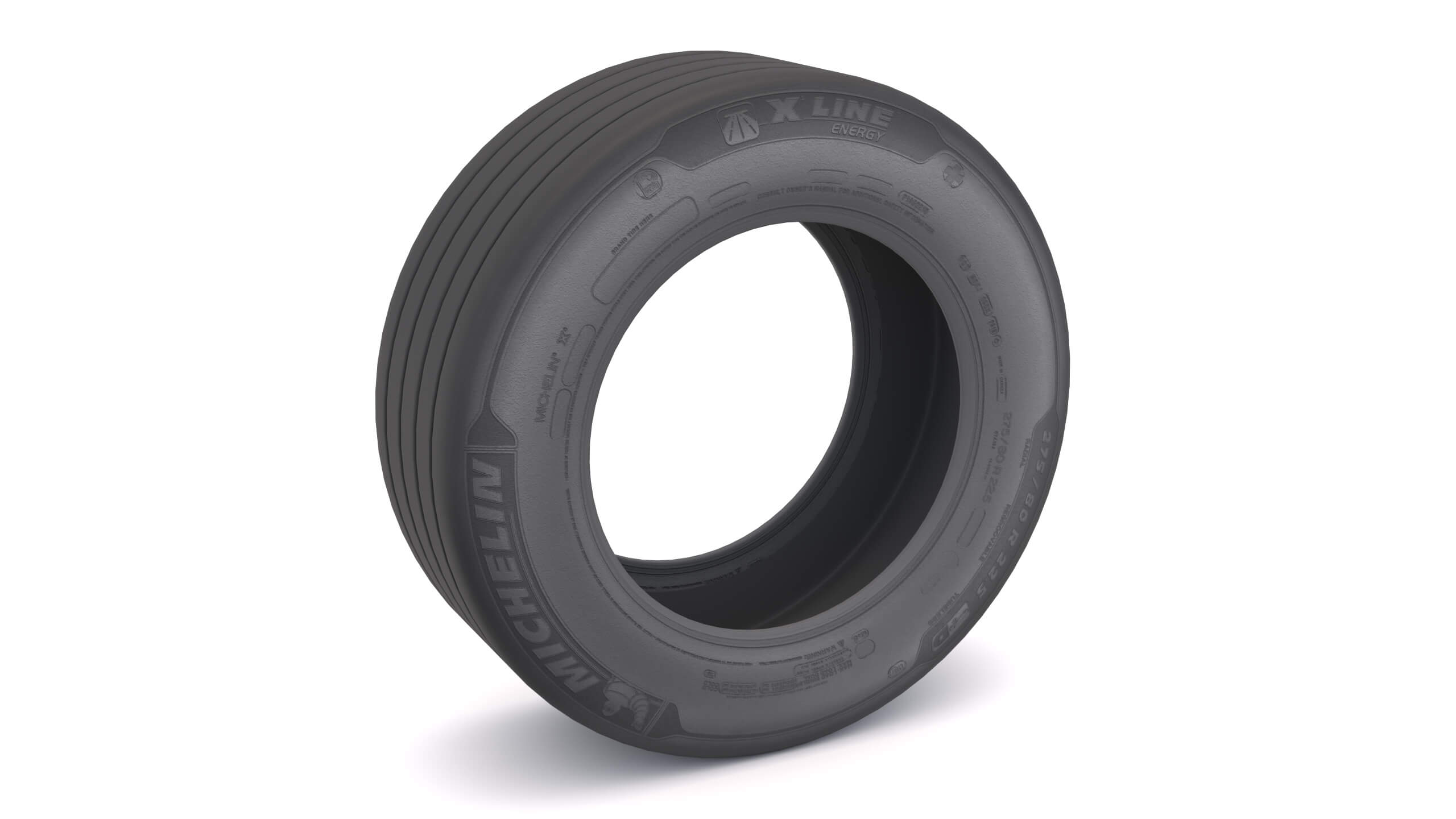 Michelin Wheel Tire - 3D Model by ALPHA3DST