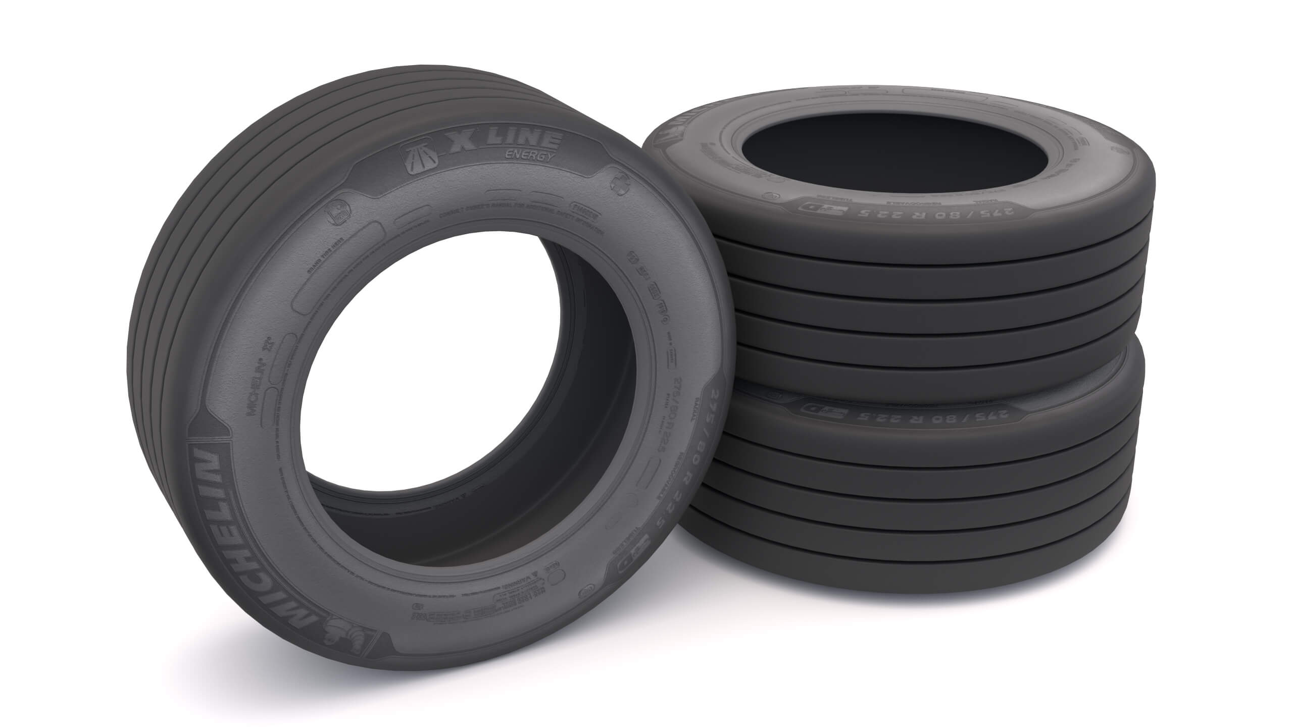 Michelin Wheel Tire - 3D Model by ALPHA3DST