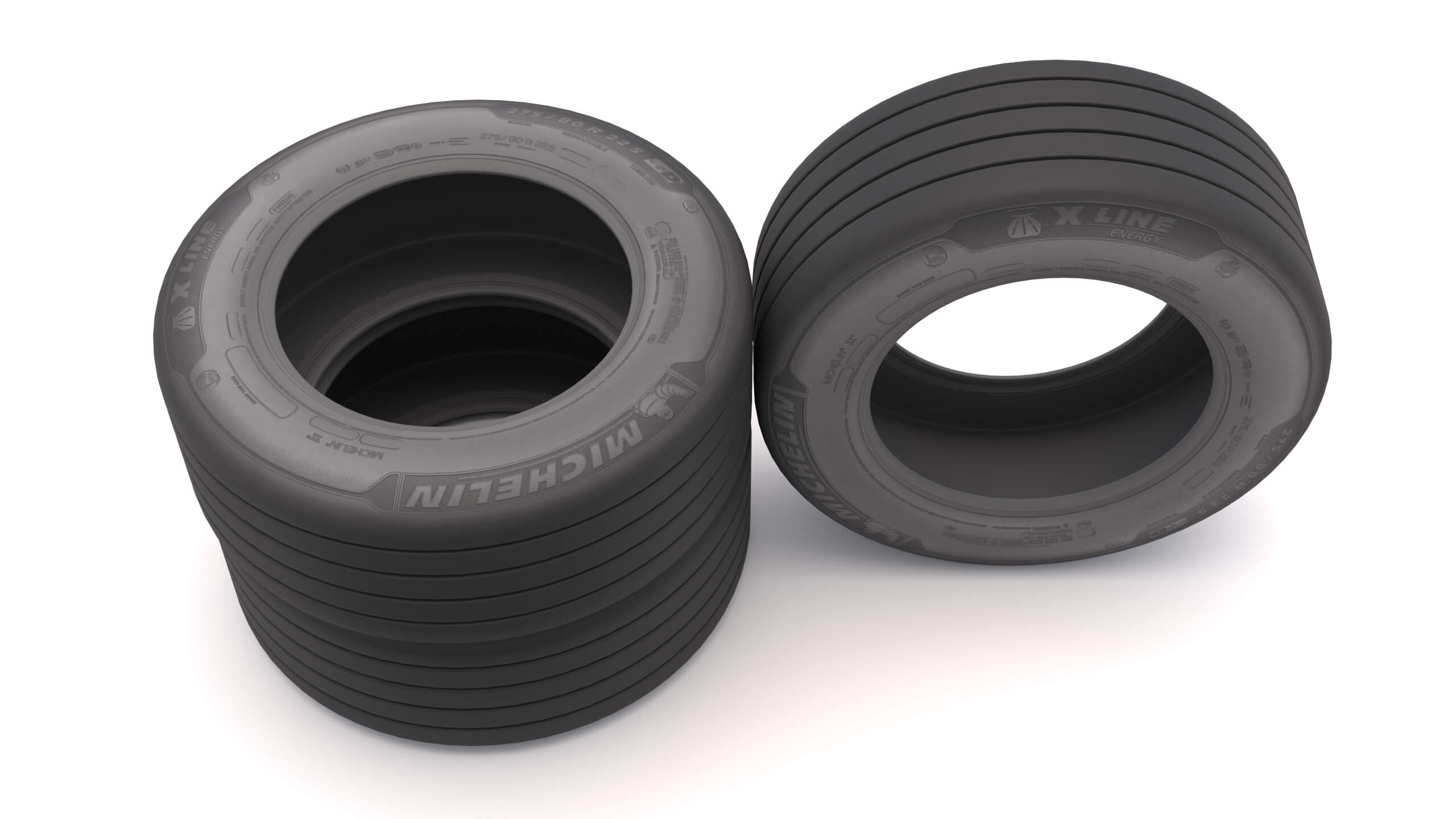 Michelin Wheel Tire - 3D Model by ALPHA3DST