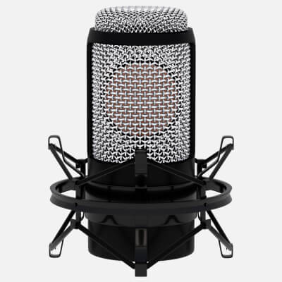 Microphone Studio With Stand - 3D Model by ALPHA3DST