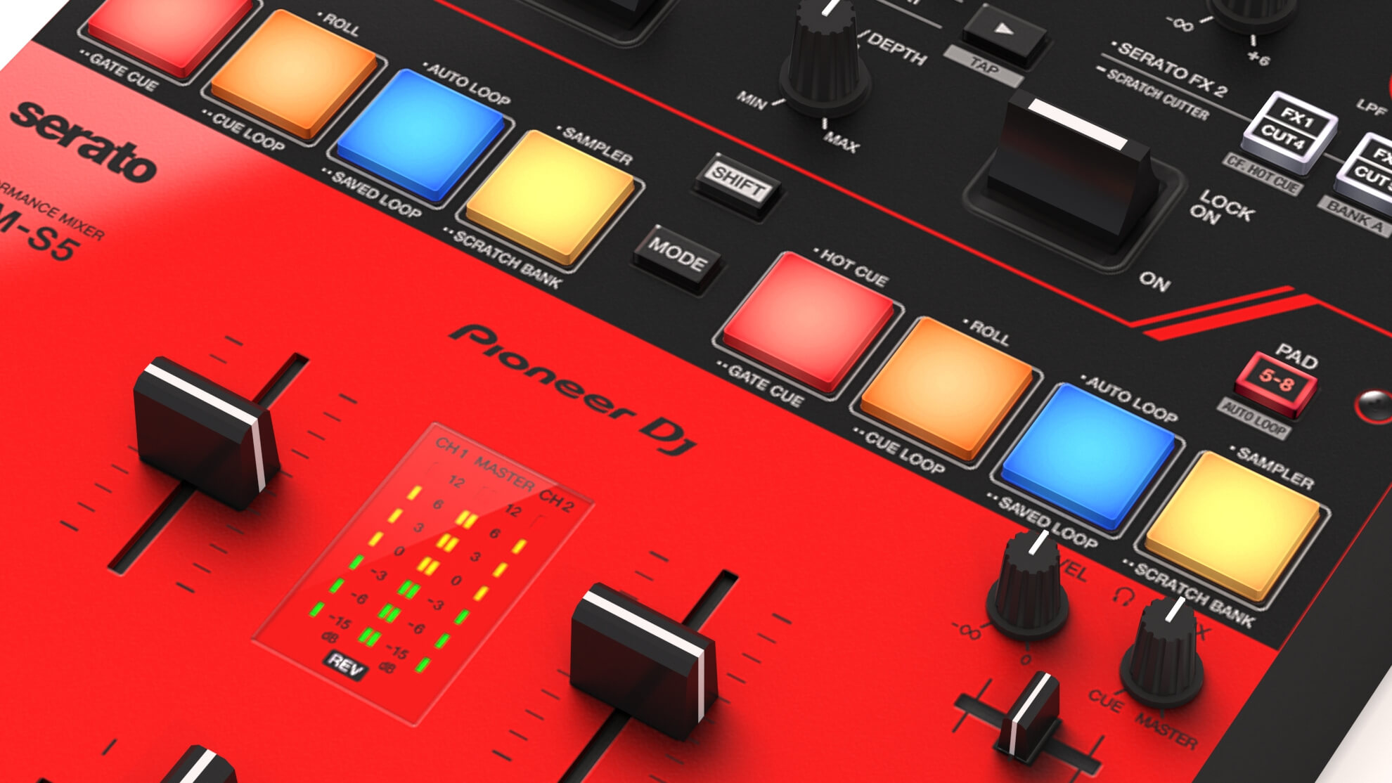Mixer Pioneer Djm-S5 3D Model by ALPHA3DST