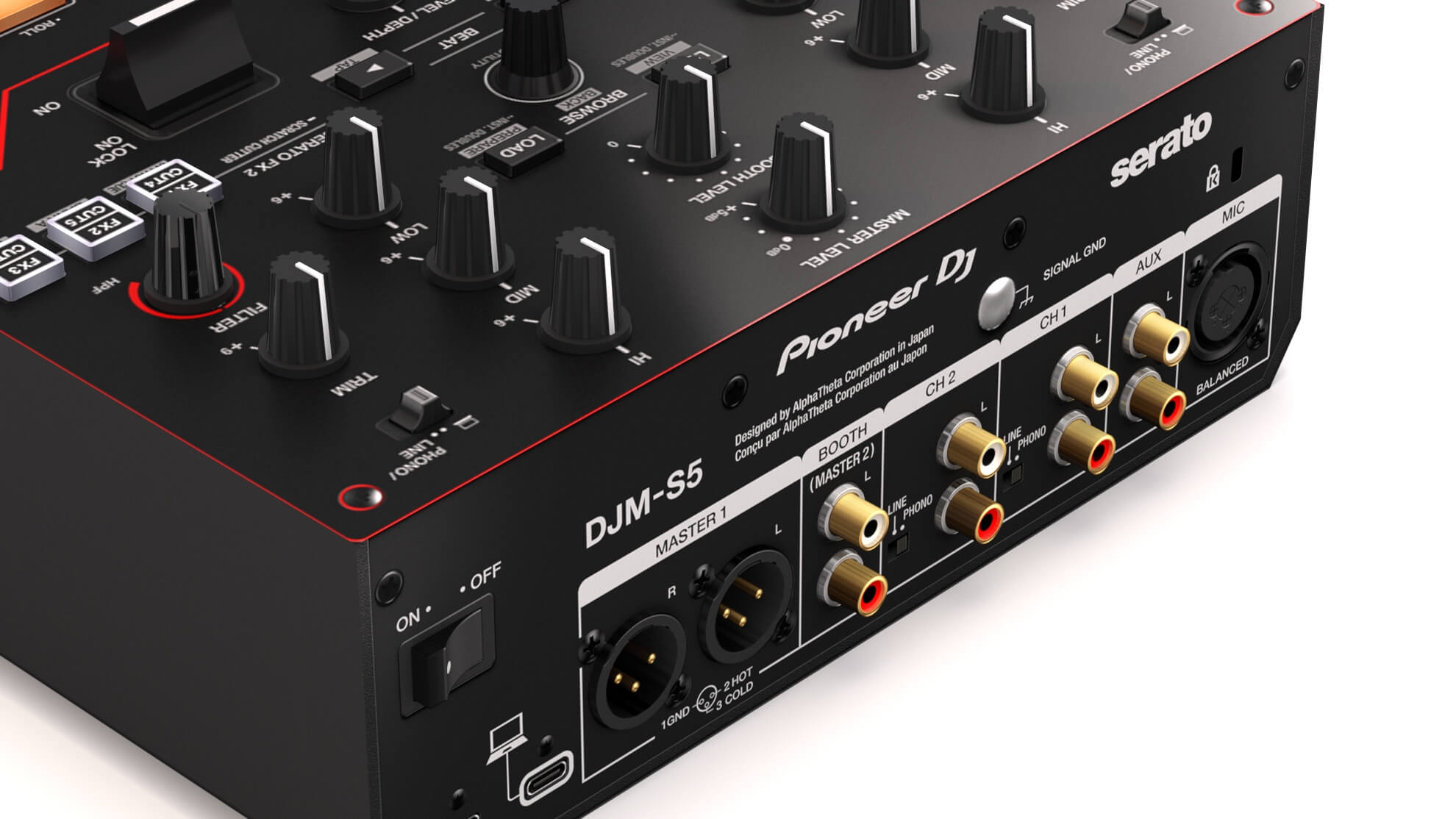 Mixer Pioneer Djm-S5 3D Model by ALPHA3DST